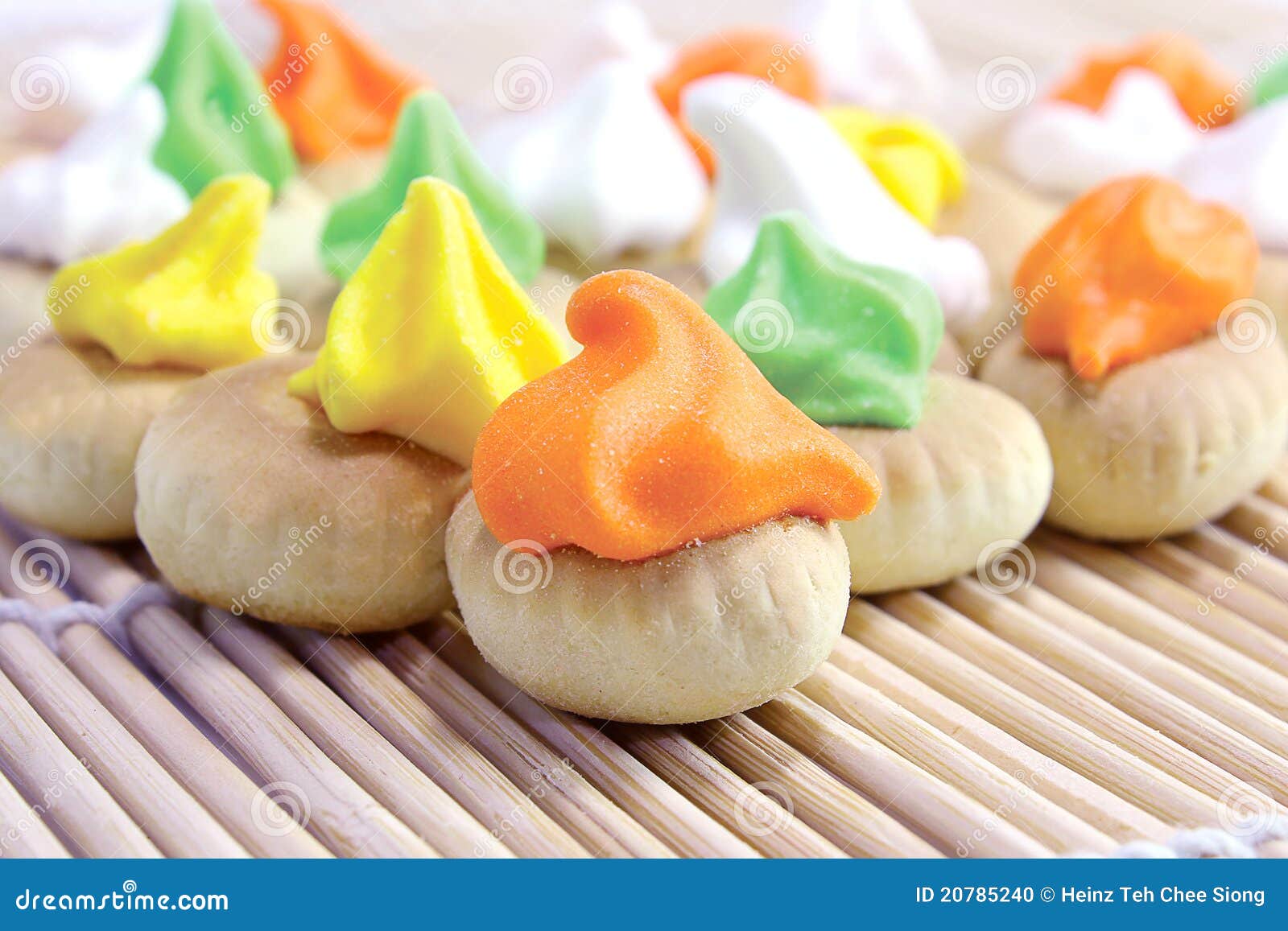 Colorful Icing Biscuit stock photo. Image of cookie, sugar - 20785240