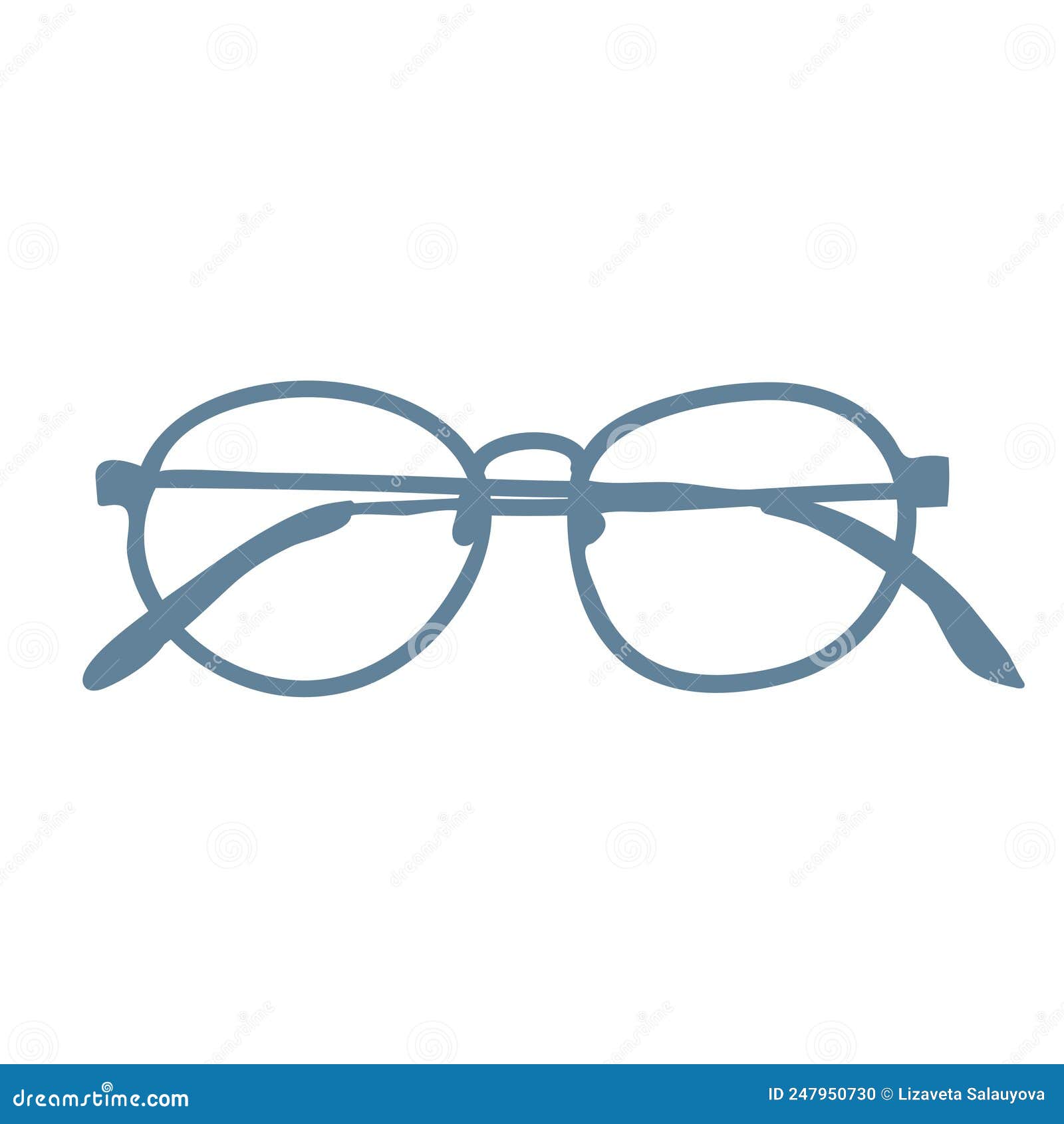 Colorful Illustration of Glasses Stock Vector - Illustration of ...