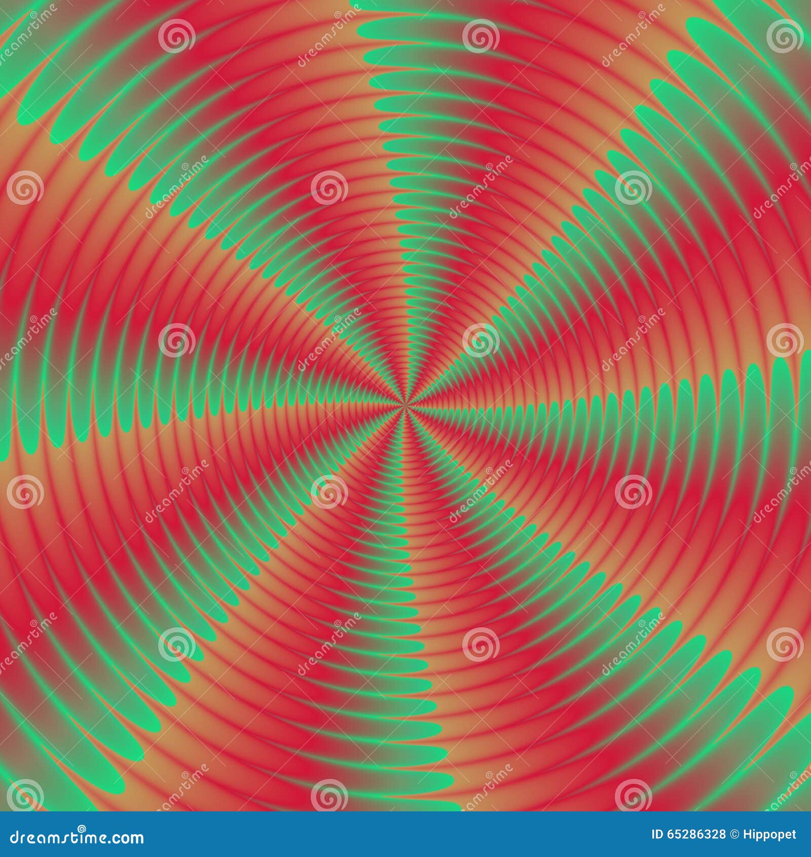 Colorful Illustration of Psycho Spiral Stock Illustration ...
