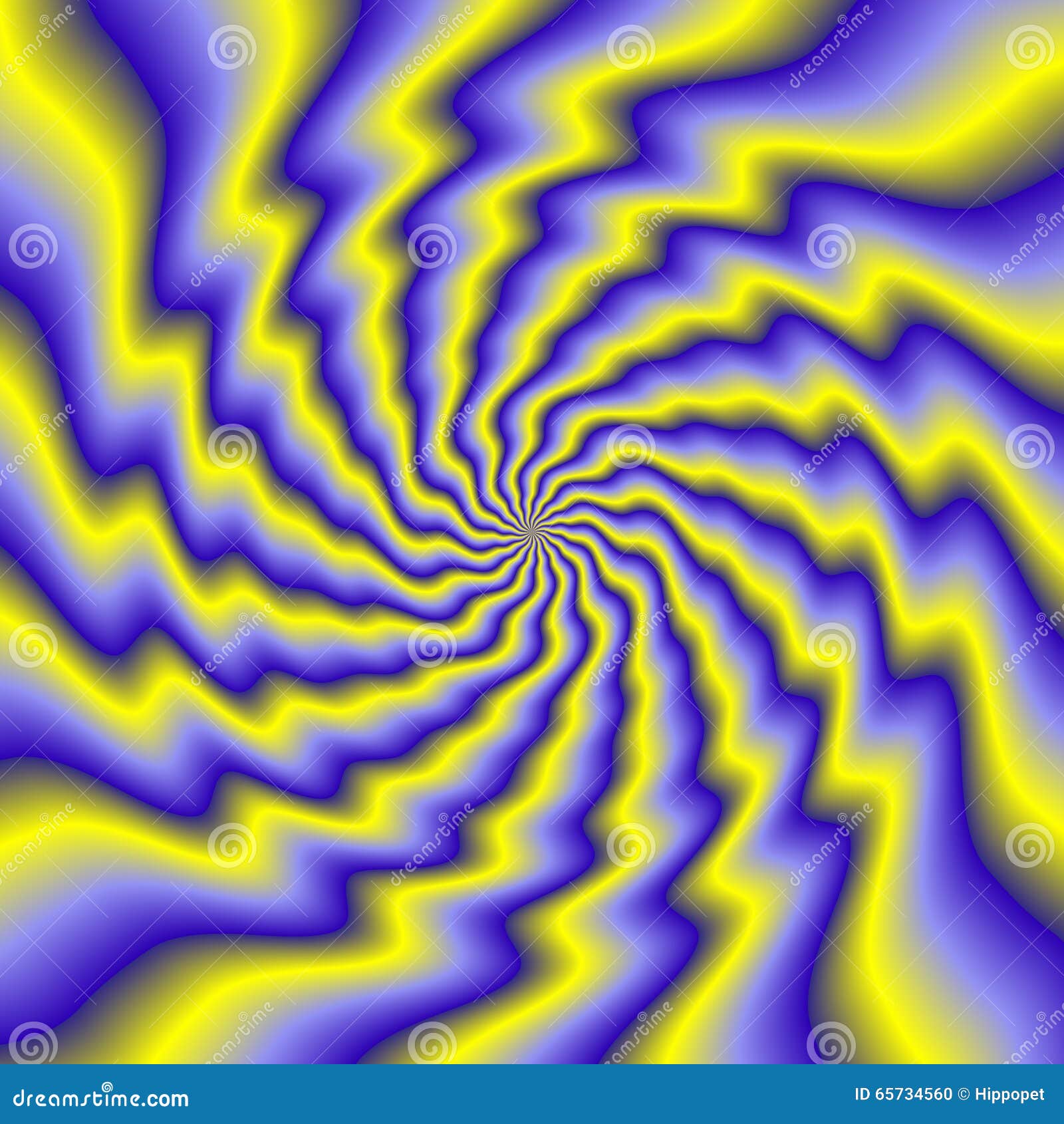 Colorful Illustration of Psycho Spiral Stock Illustration ...