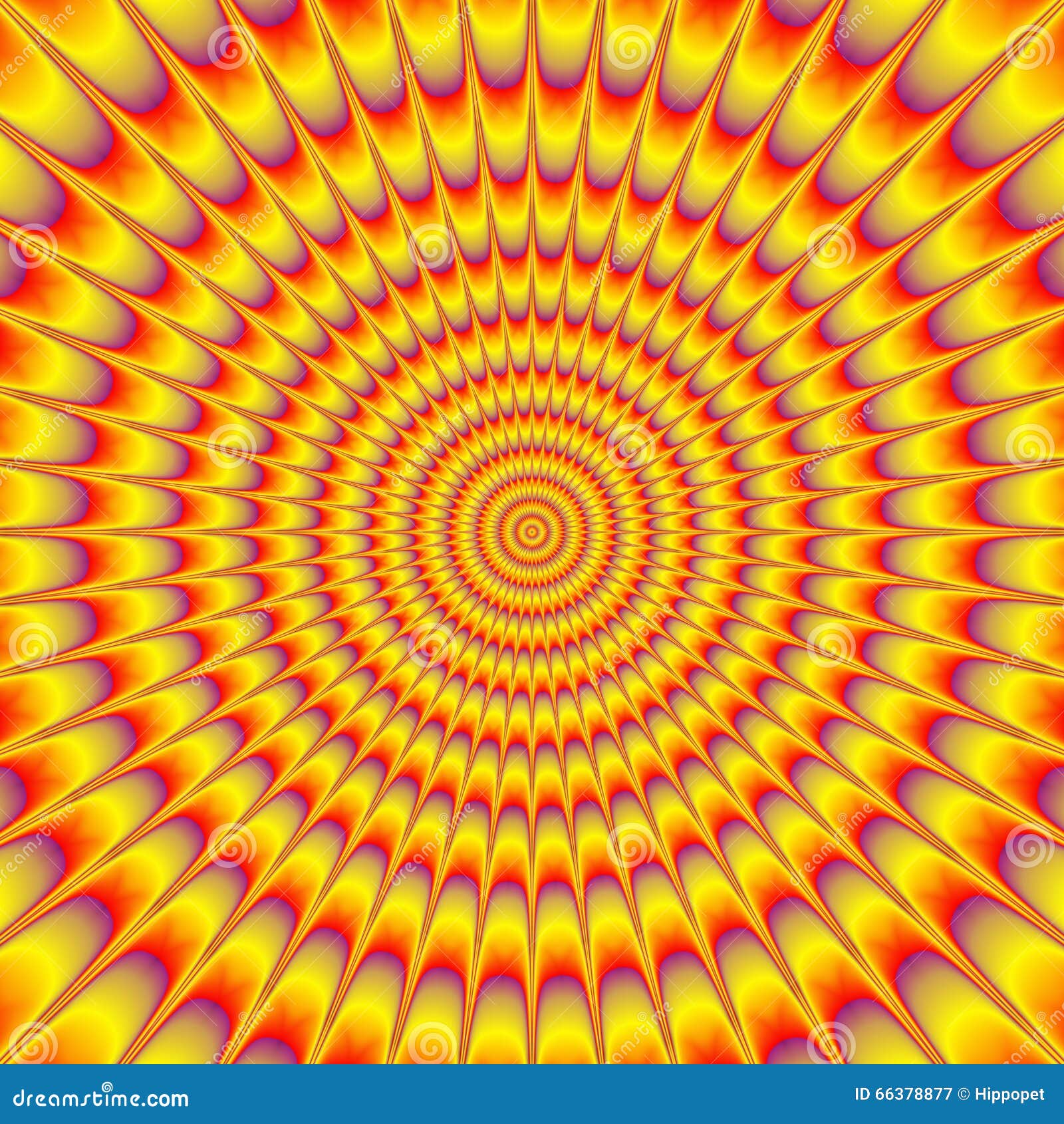 Colorful Illustration of Psycho Tunnel Stock Illustration ...