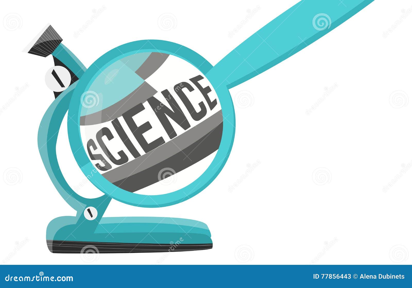 Colorful Illustration with Scientific Instruments and Equipment for ...