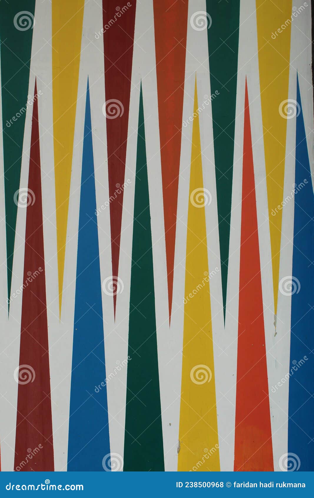 Colorful Illustrations With Modern Minimalist Concepts On The Walls ...