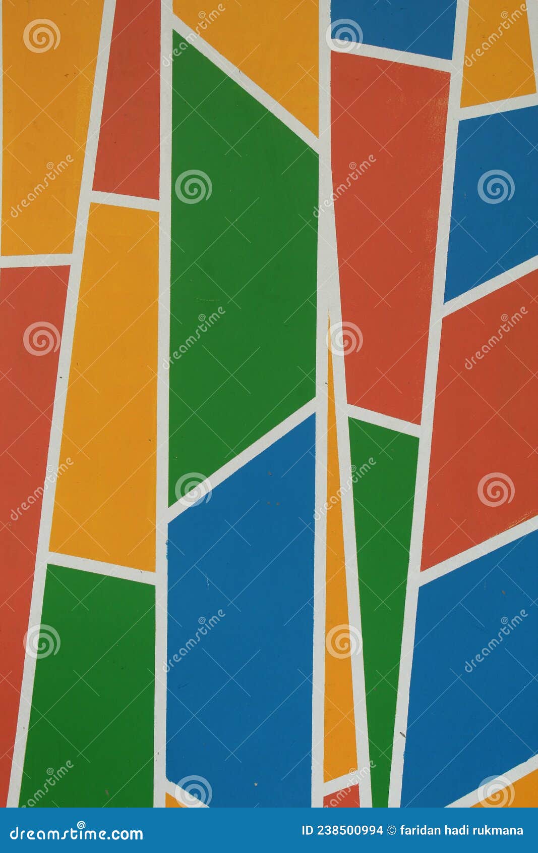 Colorful Illustrations with Modern Minimalist Concepts on the Walls ...