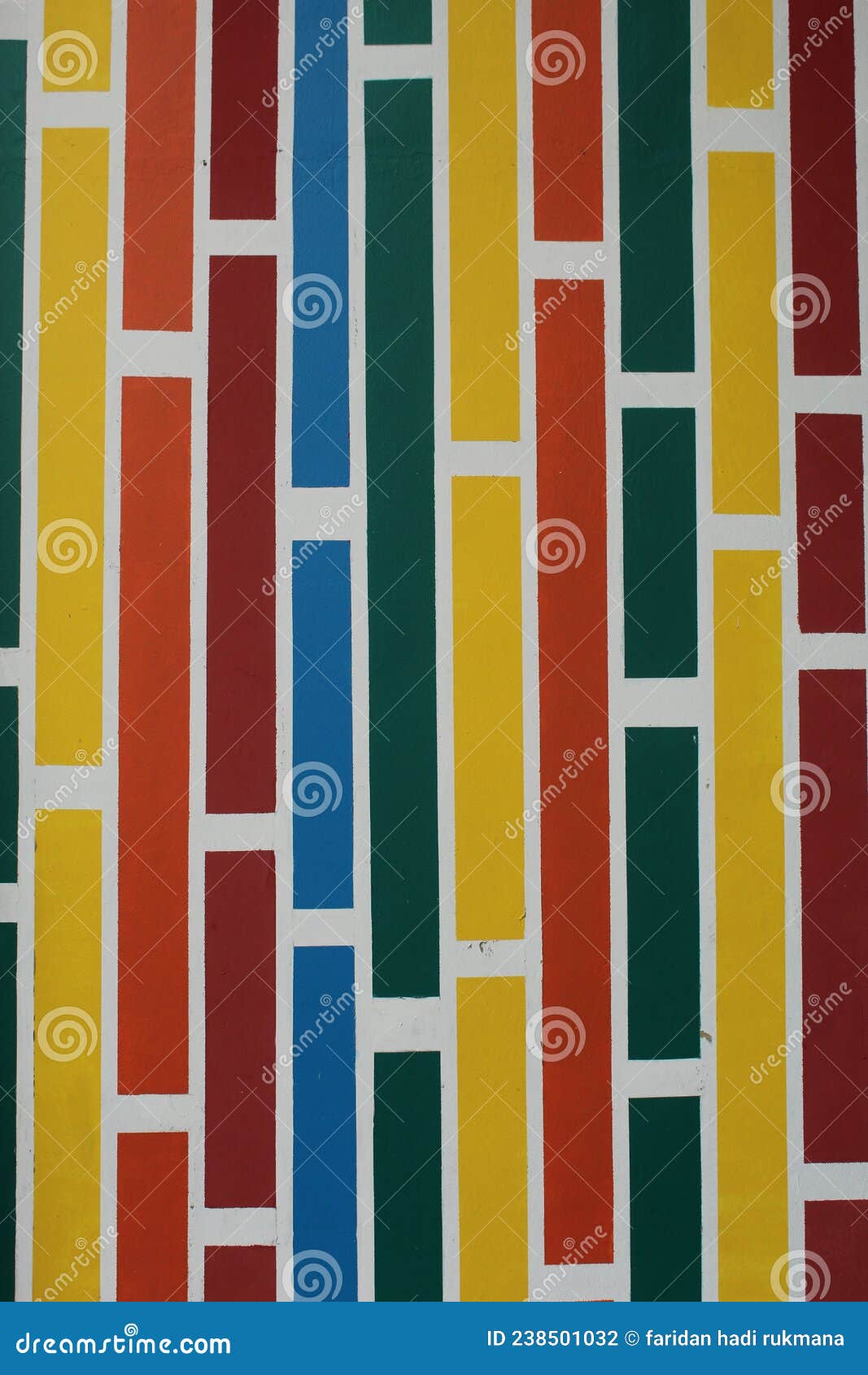 Colorful Illustrations with Modern Minimalist Concepts on the Walls ...