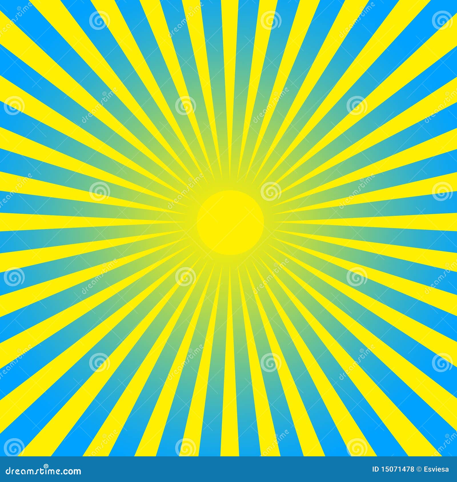 Colorful Image with Sun Beam Texture Stock Illustration - Illustration ...