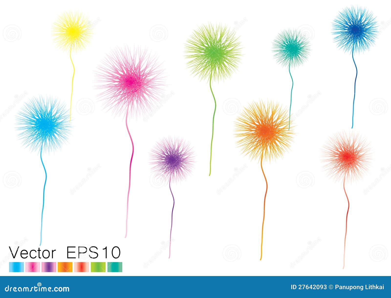 Colorful Imagination Abstract Background Stock Vector - Illustration of ...