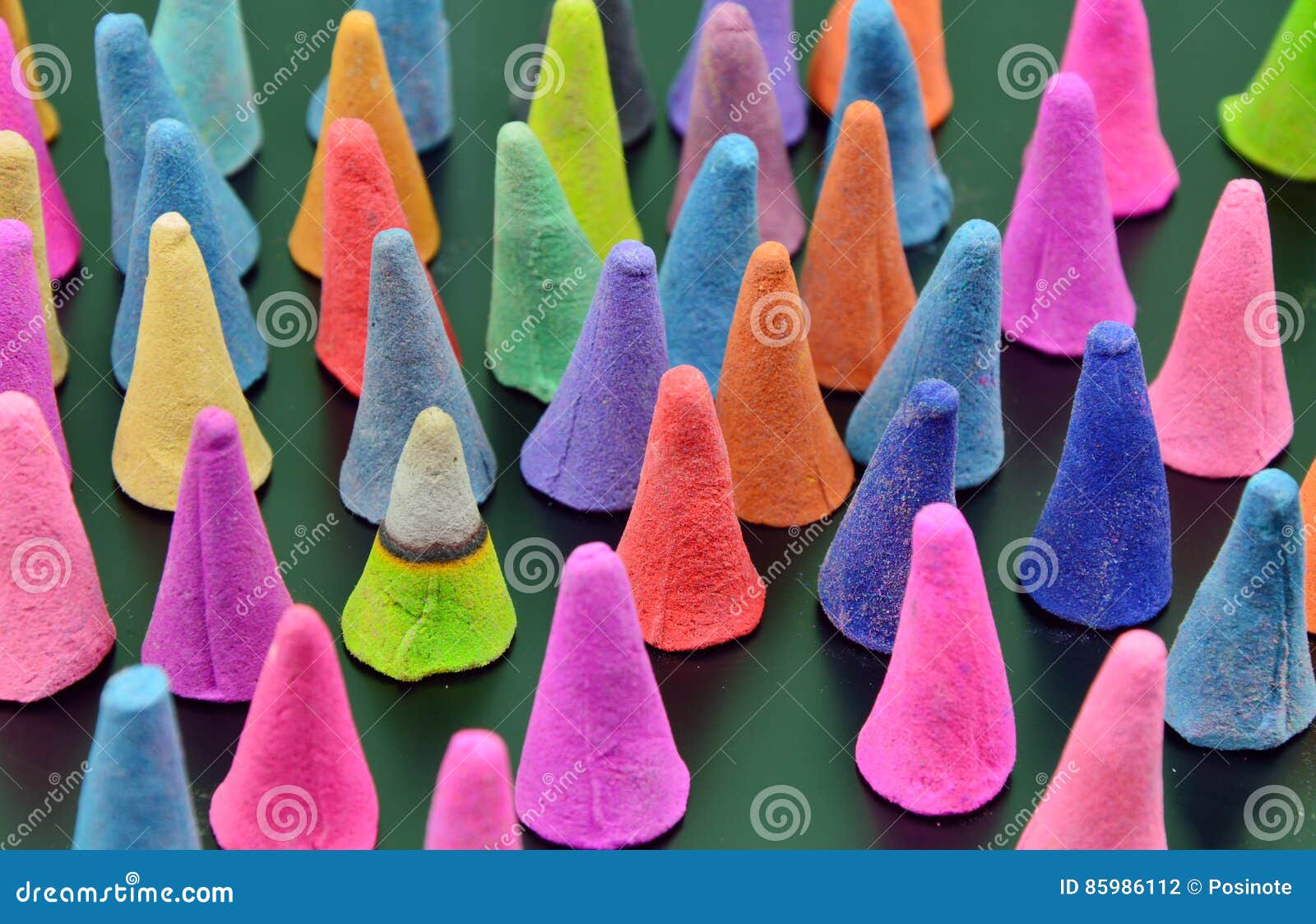 Colorful incense stock photo. Image of health, scent - 85986112