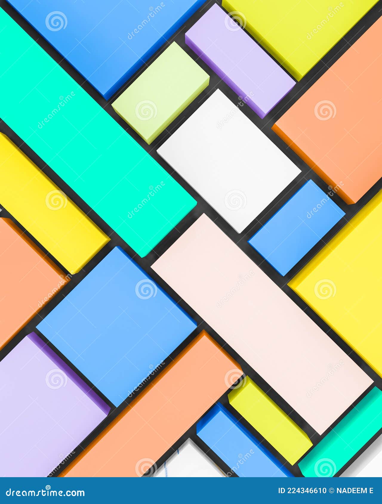 Rectangles Background Royalty-Free Stock Photography | CartoonDealer ...