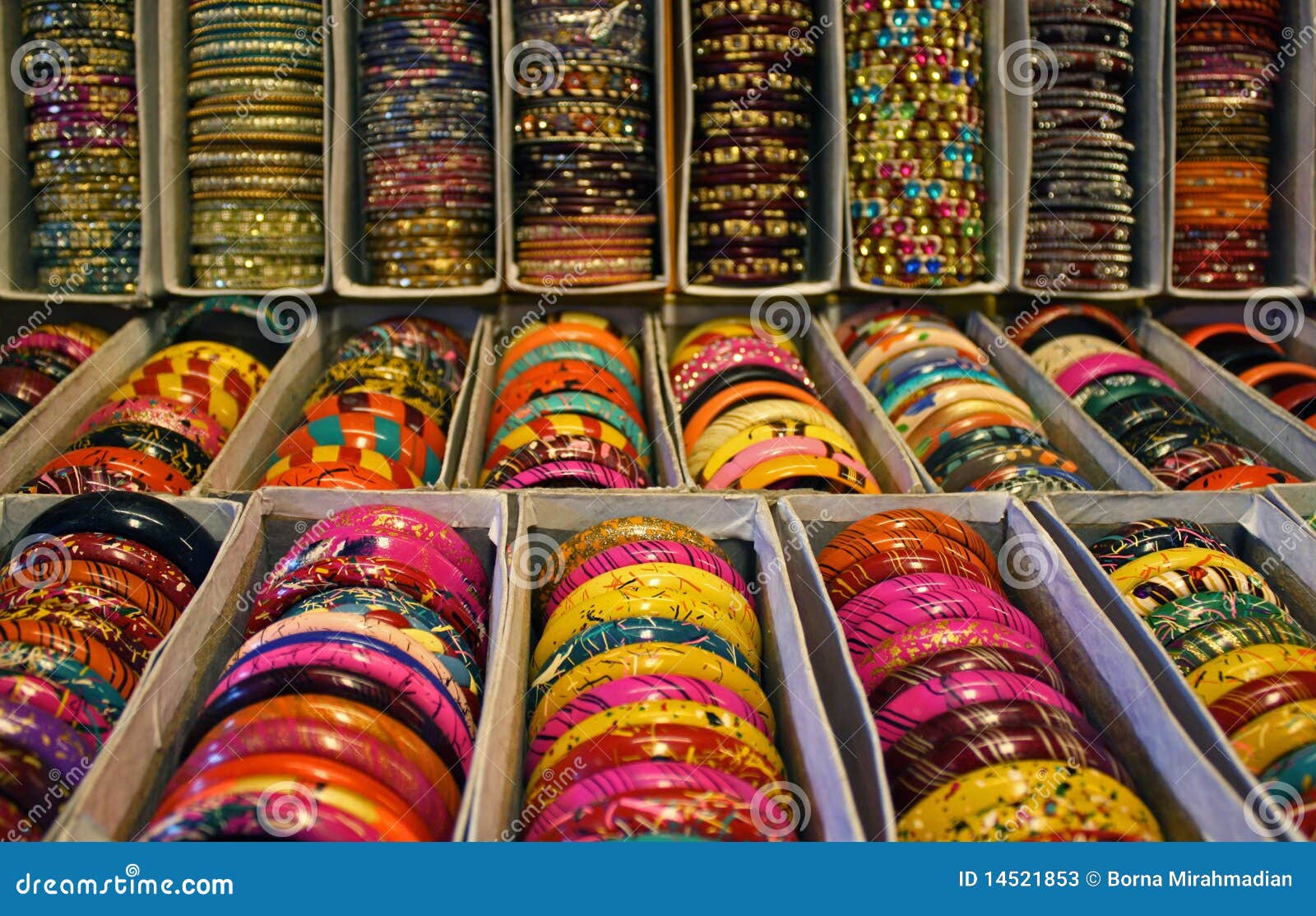 Colorful Indian bangles stock image. Image of indian - 14521853