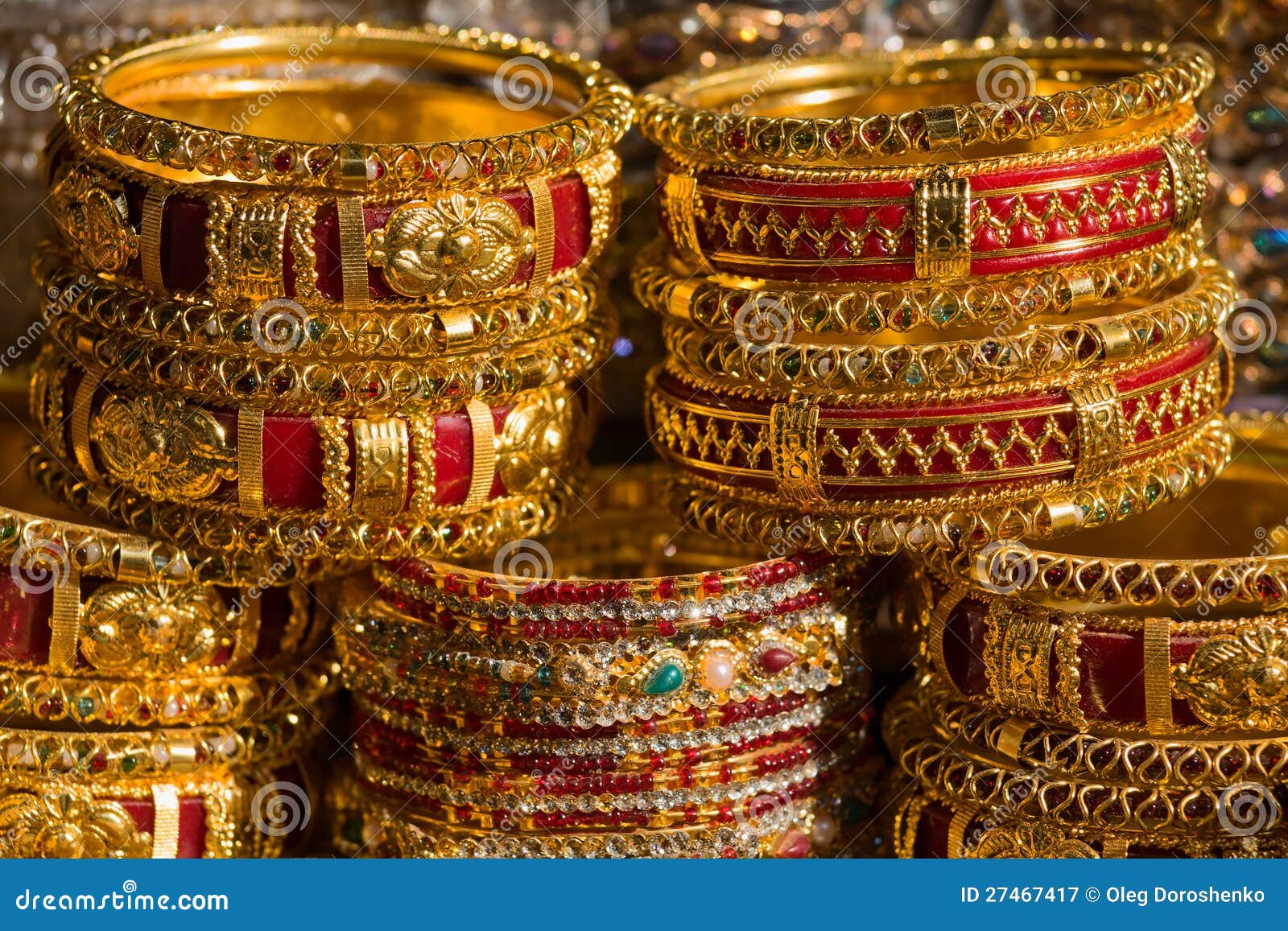 Colorful Indian Bangles Royalty Free Stock Photography - Image: 27467417