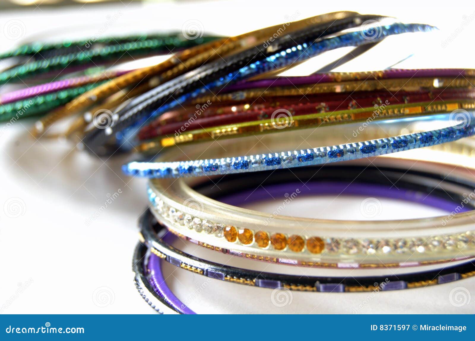 Colorful Indian Bangles stock image. Image of indian, colorful - 8371597