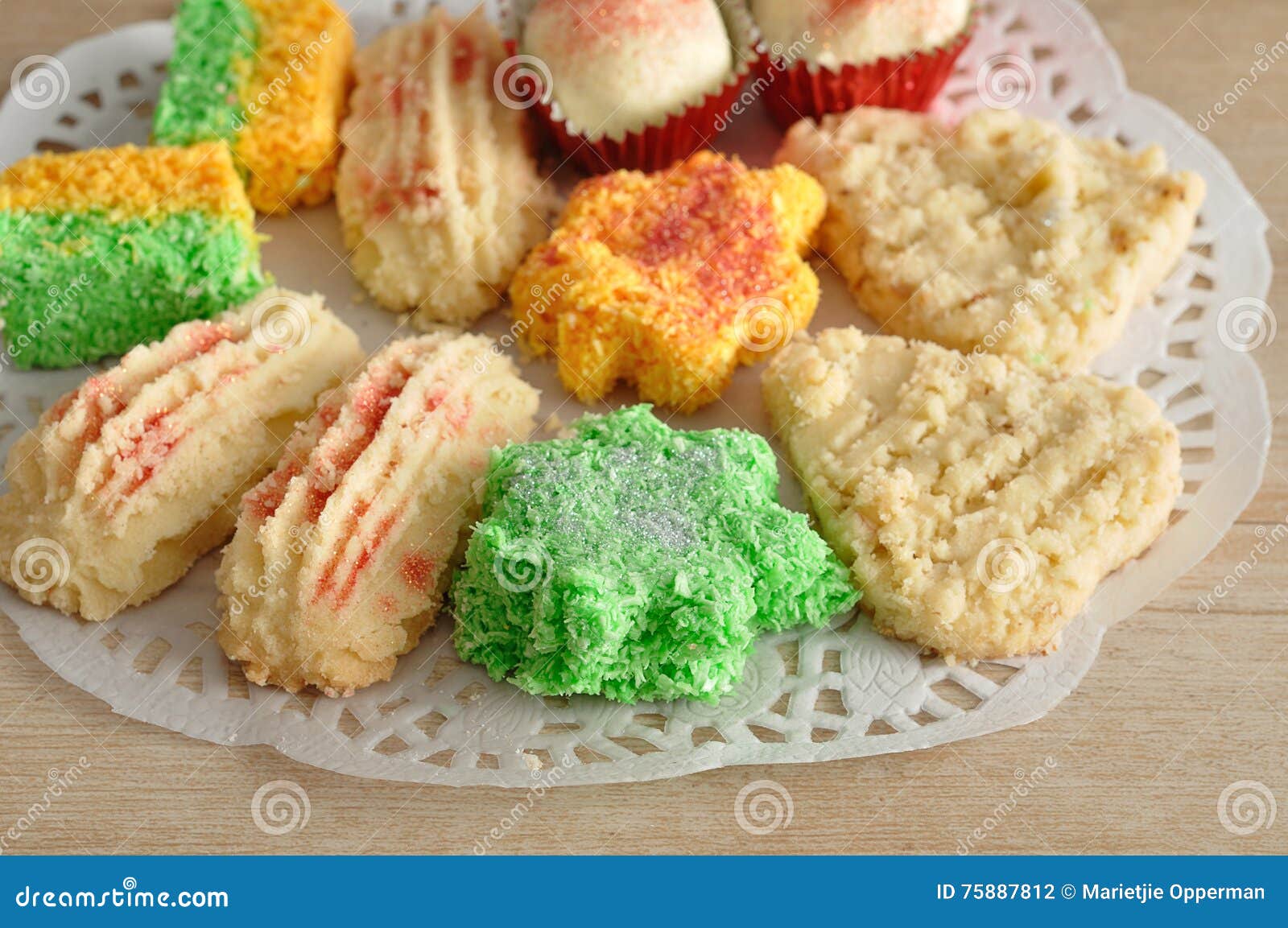 Colorful Indian Biscuits Royalty-Free Stock Image | CartoonDealer.com ...