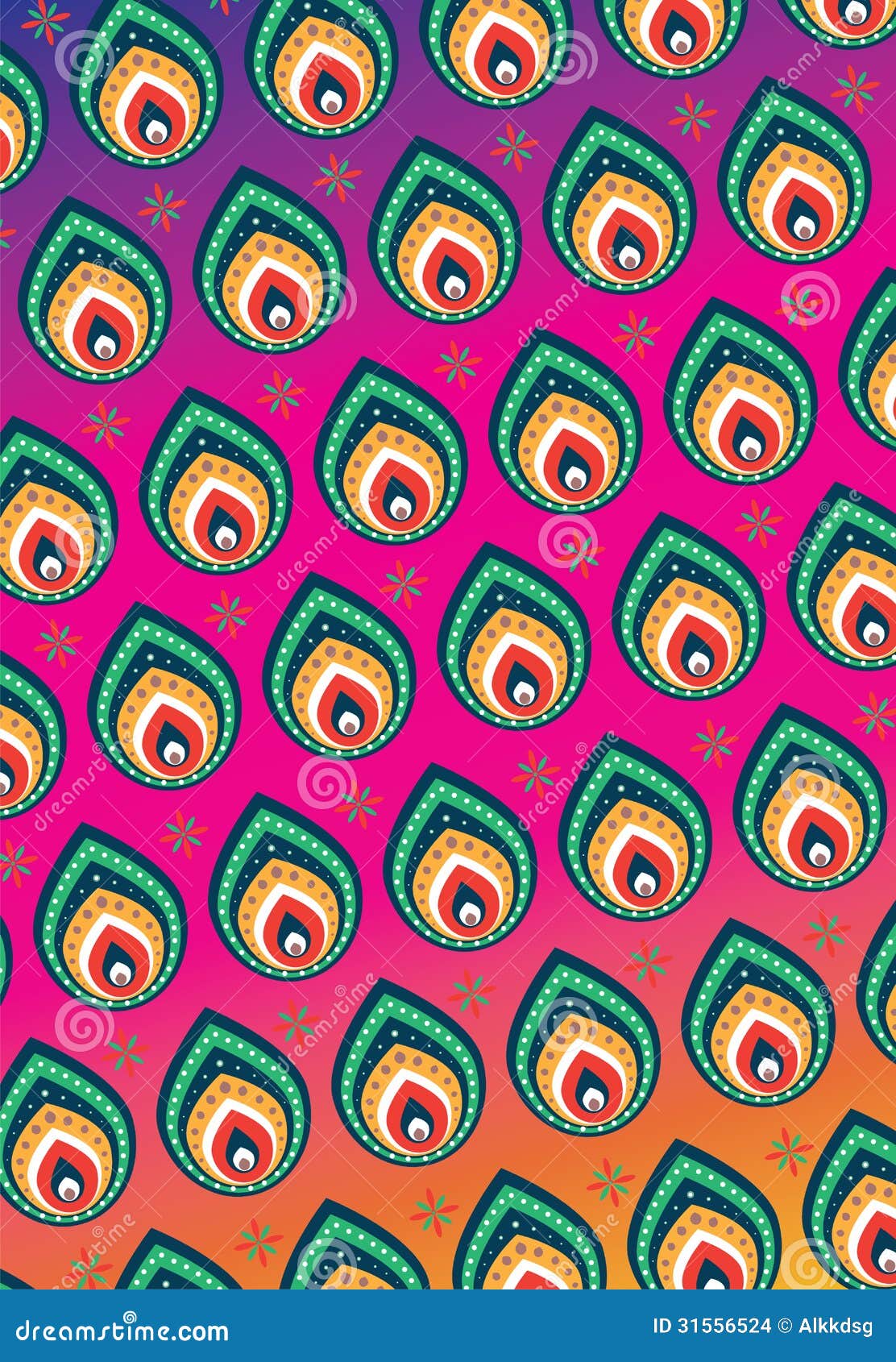 Colourful Indian Patterns And Designs