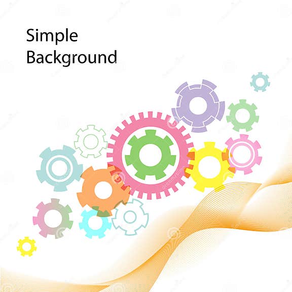 Colorful Industry Background Vector Stock Vector - Illustration of ...