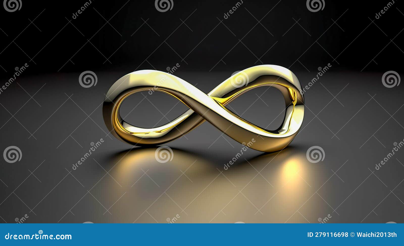 Colorful Infinity Shape Background. Infinity Symbol. Design for ...