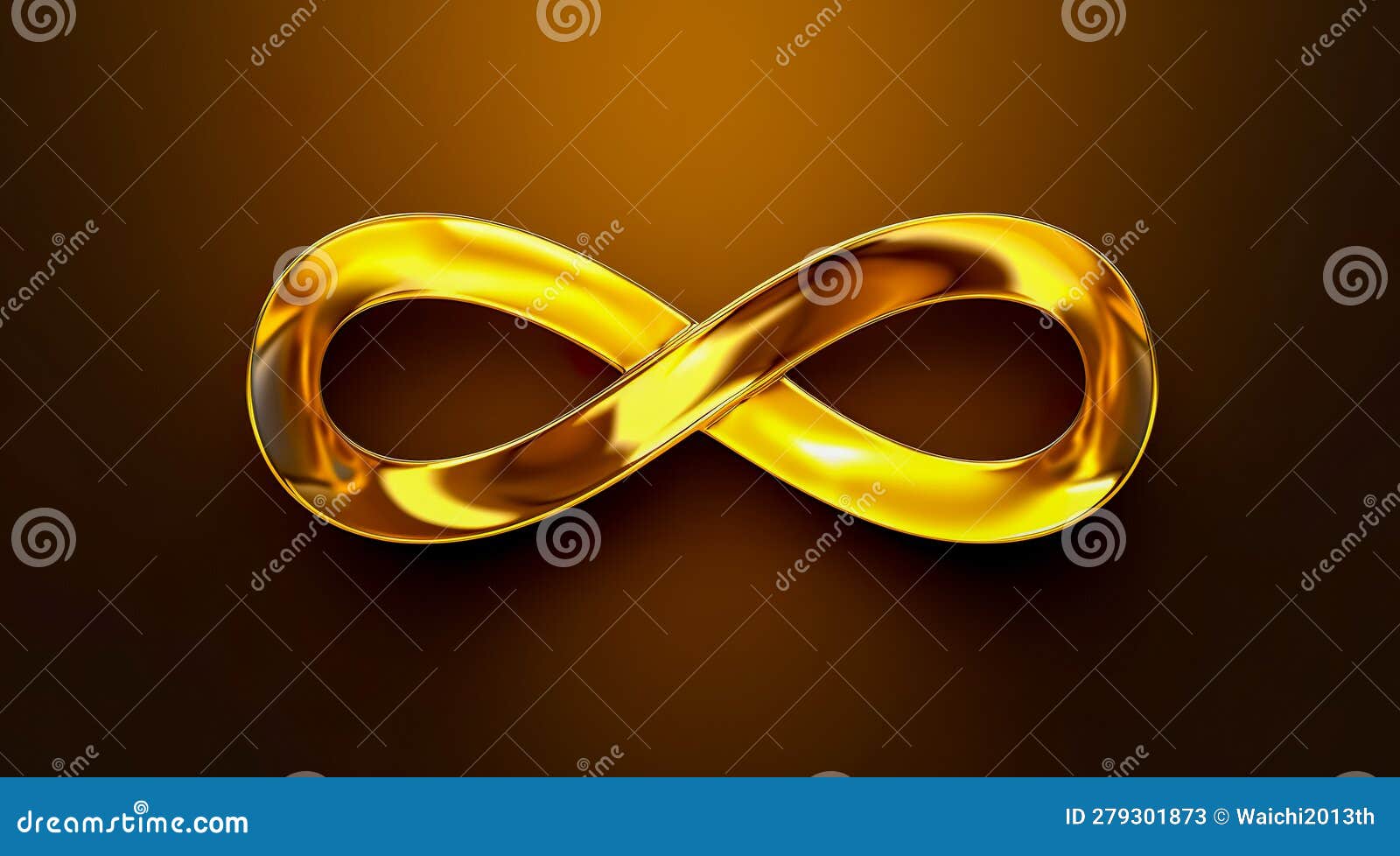 Colorful Infinity Shape Background. Infinity Symbol. Design for ...