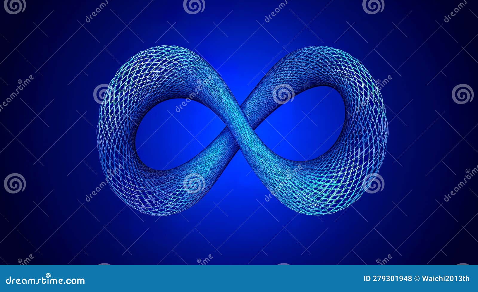 Colorful Infinity Shape Background. Infinity Symbol. Design for ...