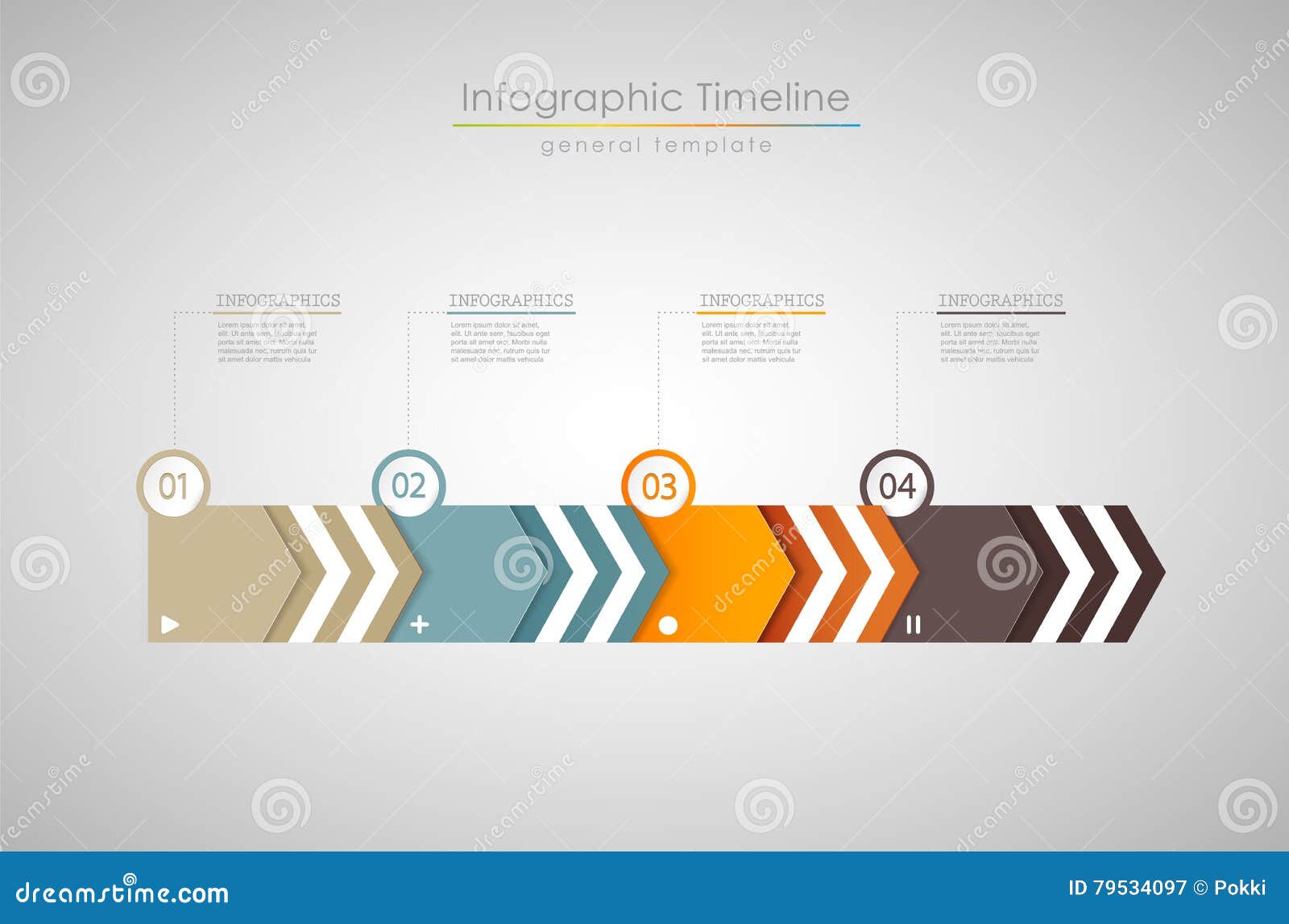 Colorful Infographic Banners. Tabbed Labels Template, Infographics ...