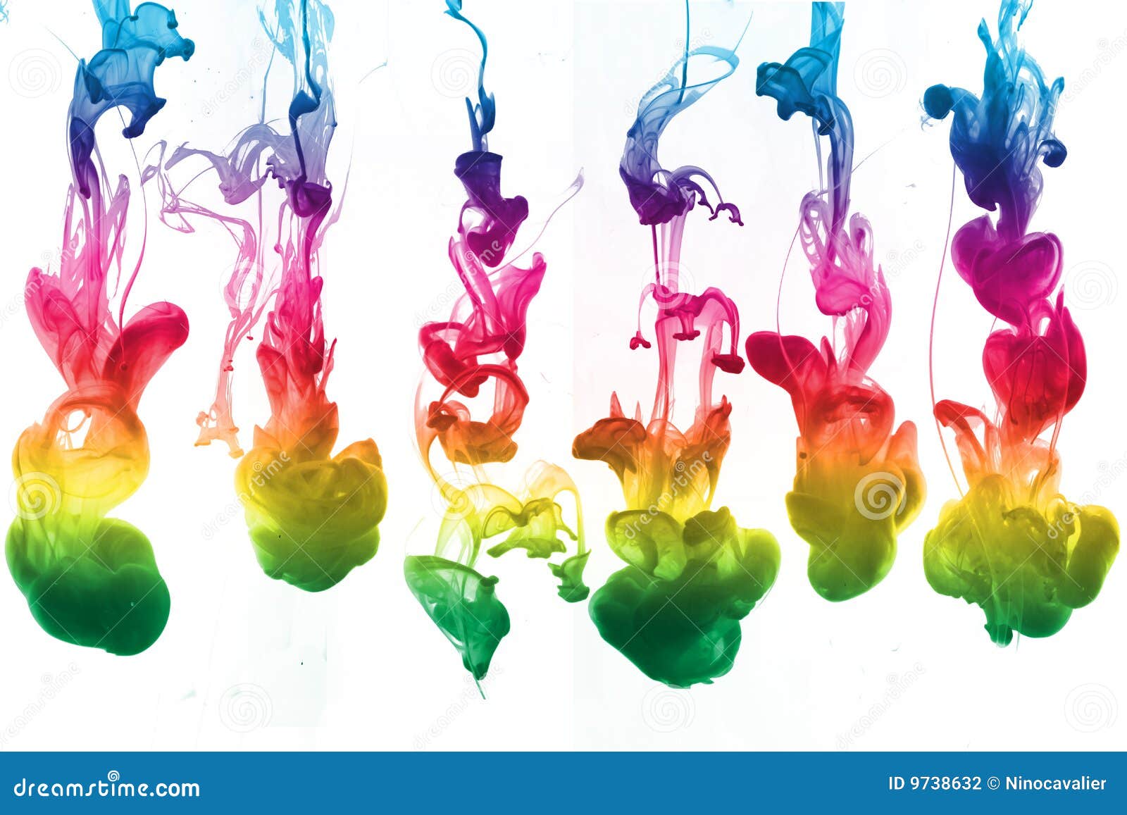 Colorful ink stock photo. Image of graphic, dynamic, concept - 9738632