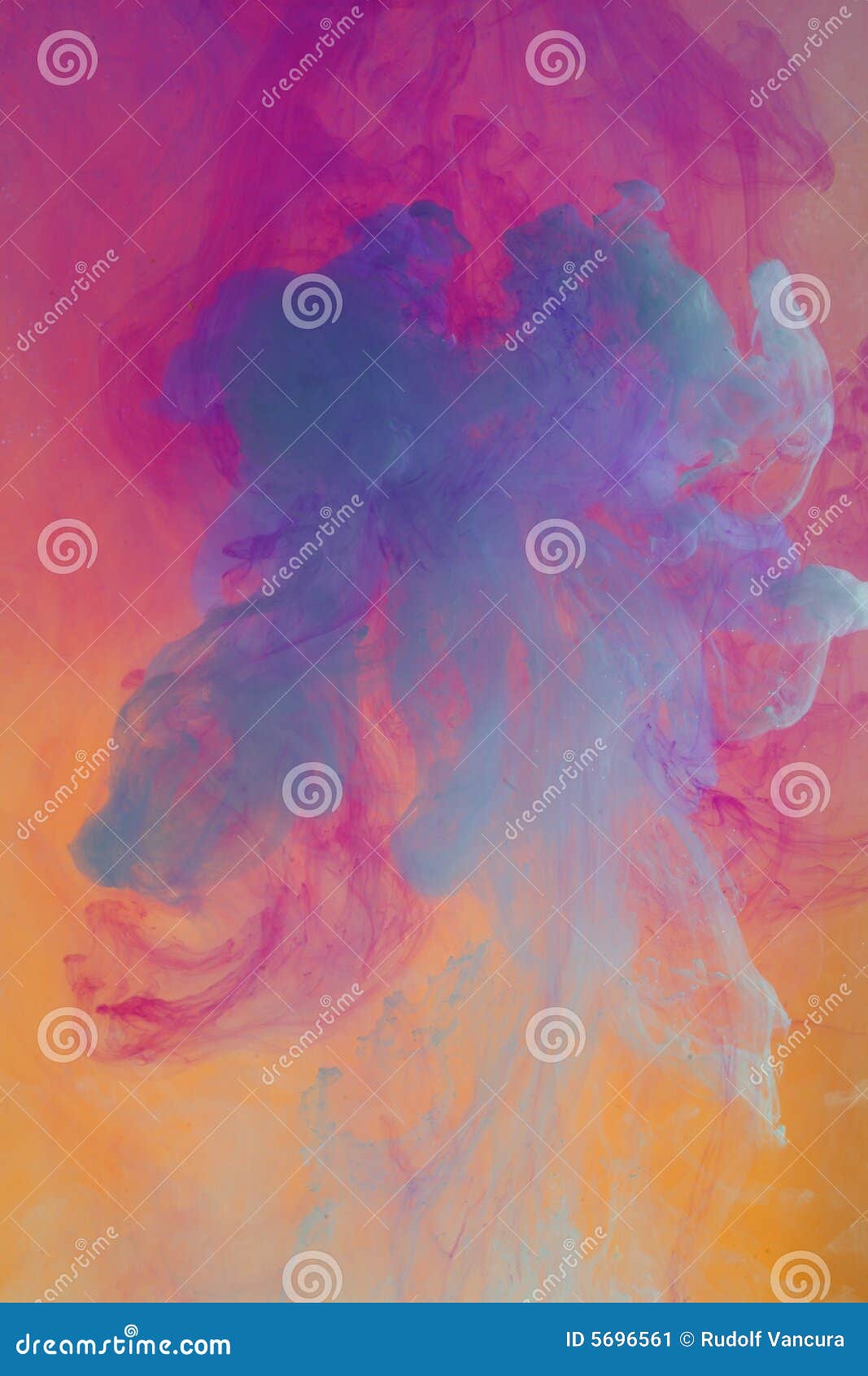 Colorful Ink Background Stock Image - Image: 5696561