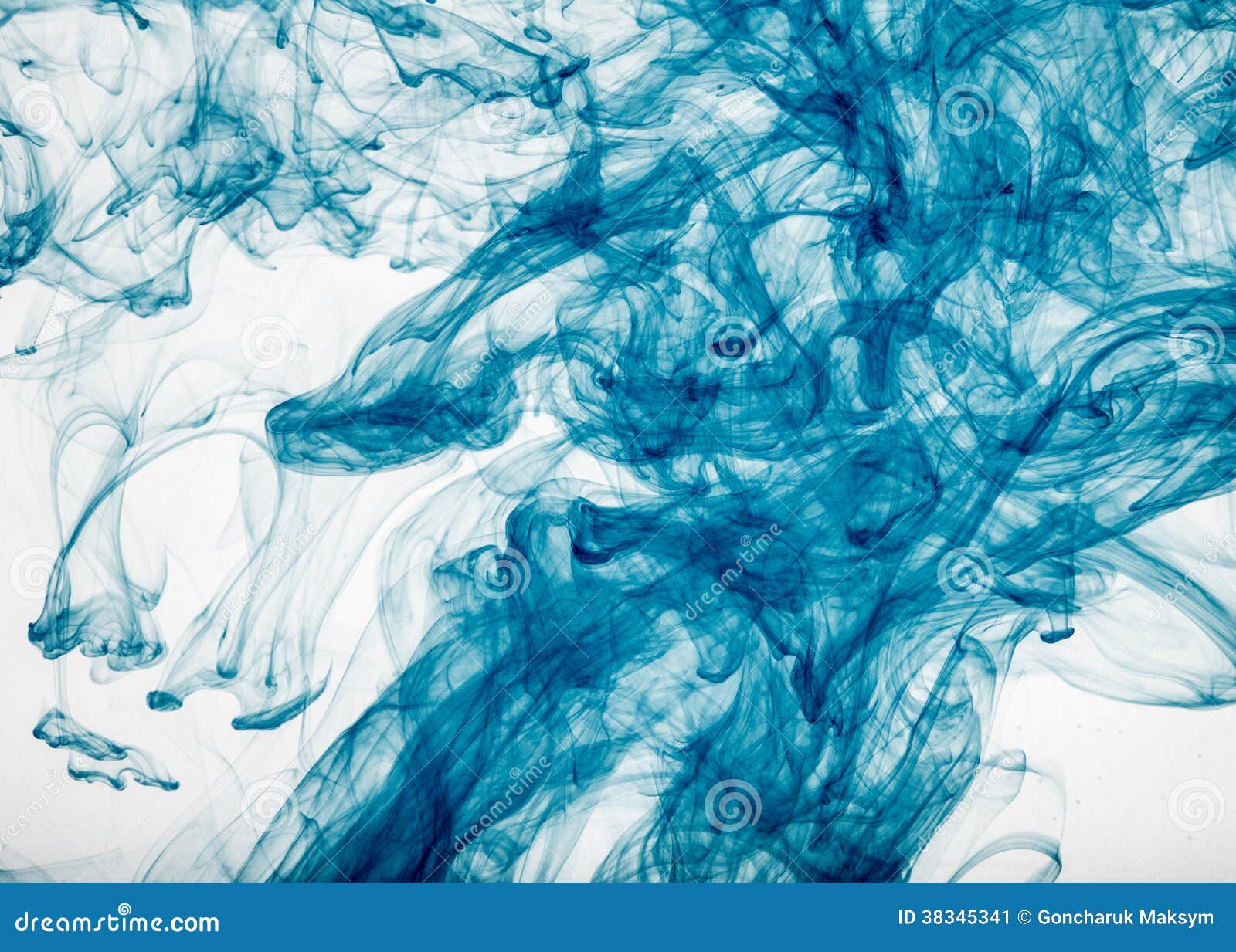 Colorful ink in water stock image. Image of paint, studio - 38345341