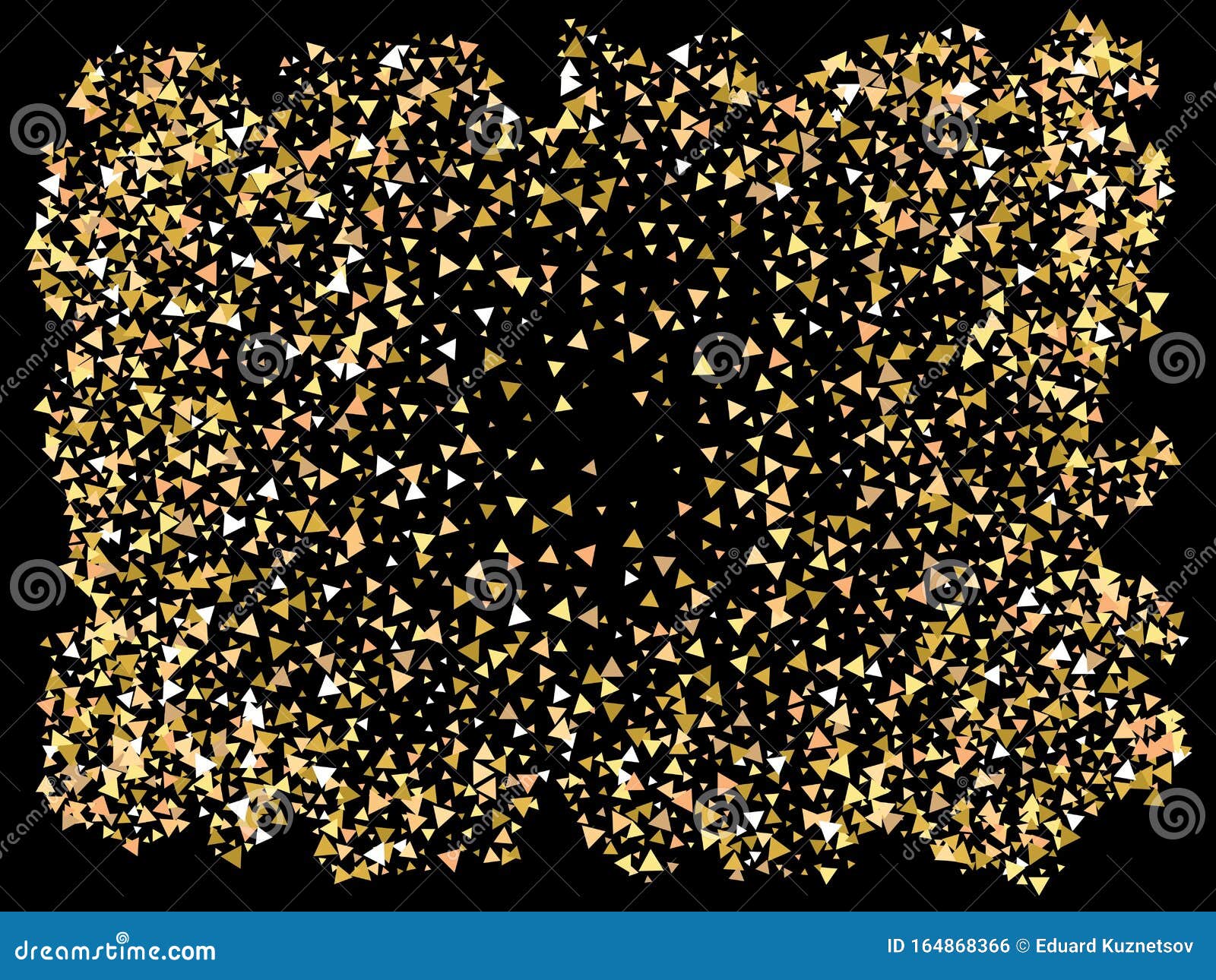 Colorful Inspiring Festive Confetti Stock Illustration - Illustration ...