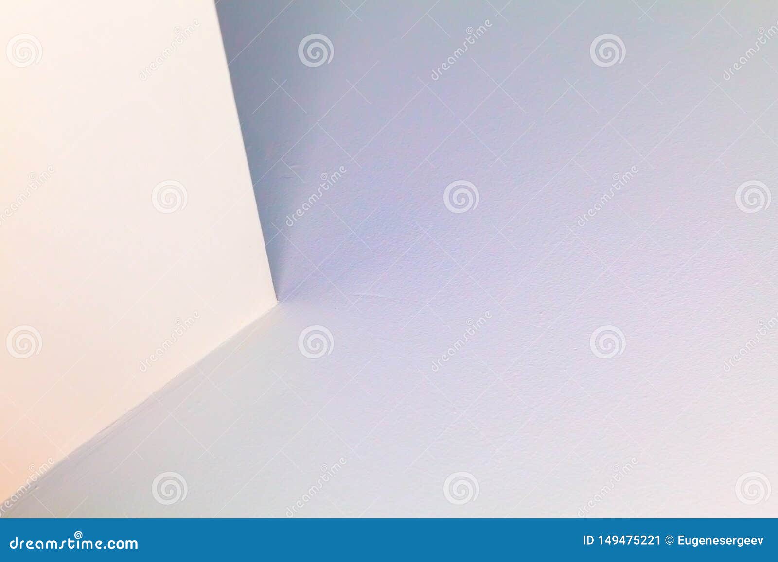 Colorful Interior Design with Corner Stock Image - Image of light ...