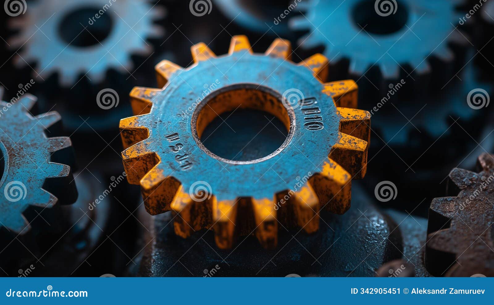 Colorful Interlocking Gears Illustrate the Power of Teamwork ...