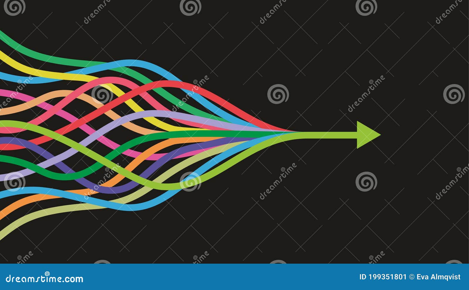 Intertwined Arrows Vector Illustration | CartoonDealer.com #41996394 Intertwined Arrows Vector Illustration | CartoonDealer.com #41996394