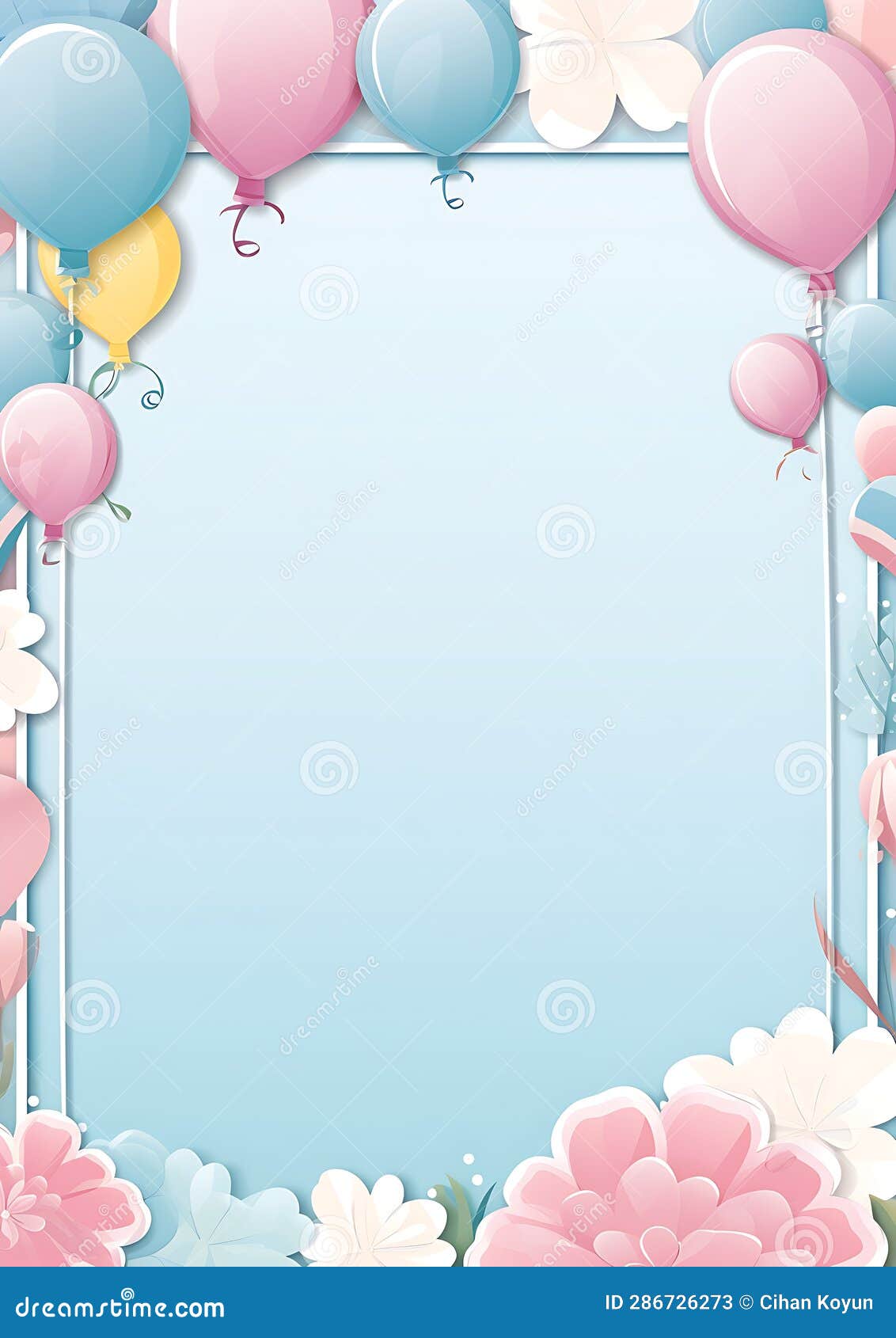 Colorful Invitation Backdrops Stock Illustration - Illustration of ...