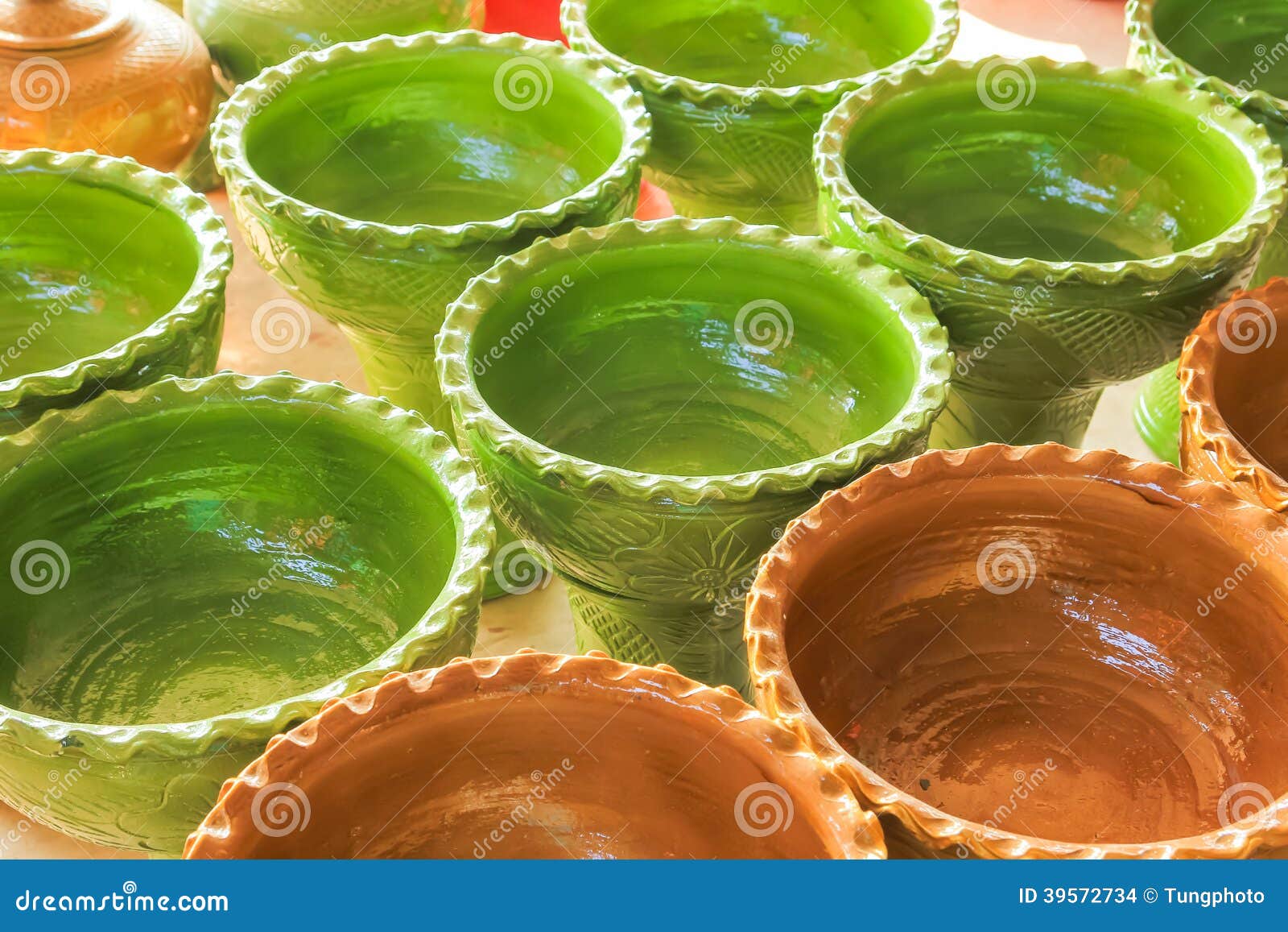 Colorful jars stock photo. Image of earthenware, antiquity - 39572734