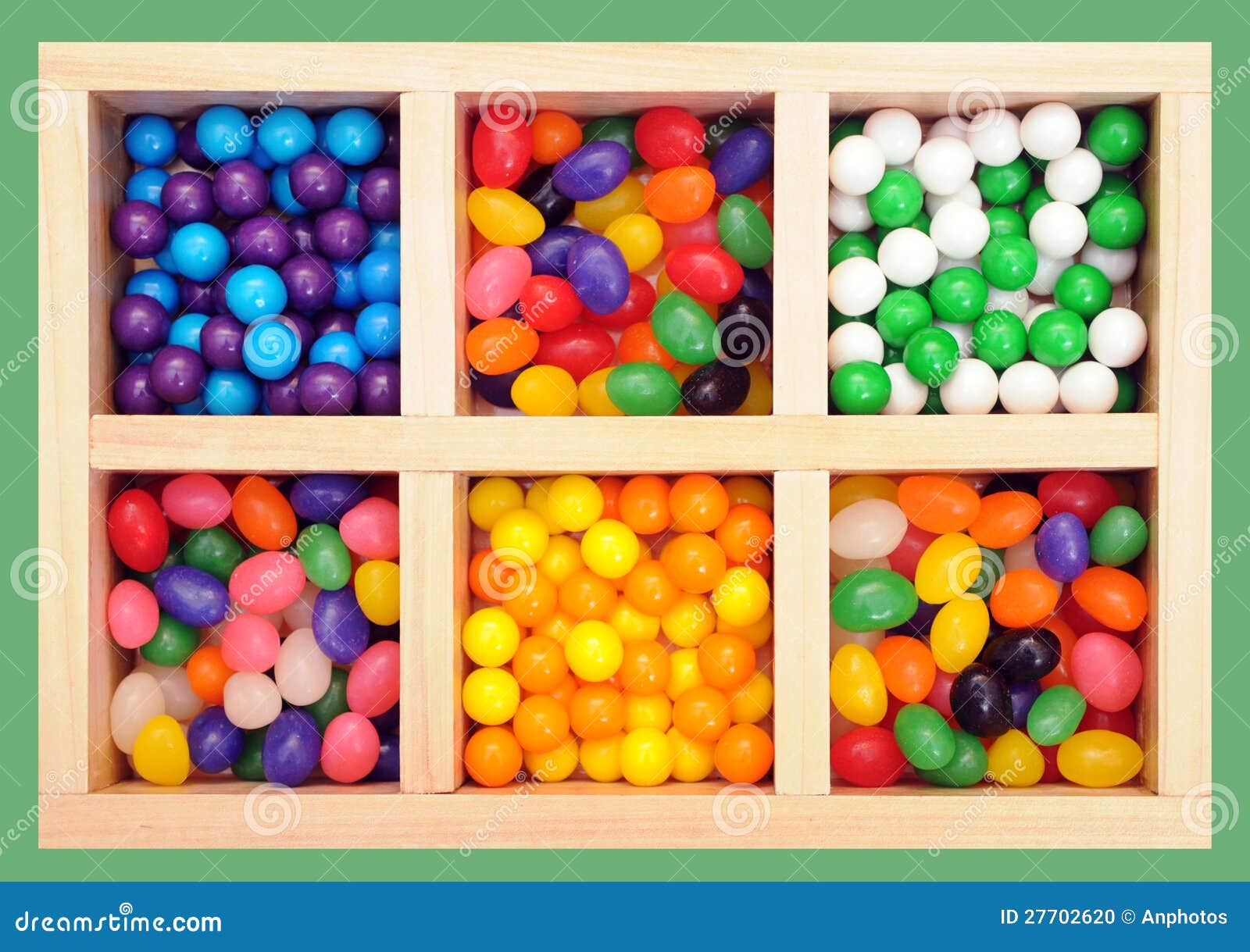 Colorful Jelly Bean Candies Stock Photo - Image of chewy, orange: 27702620