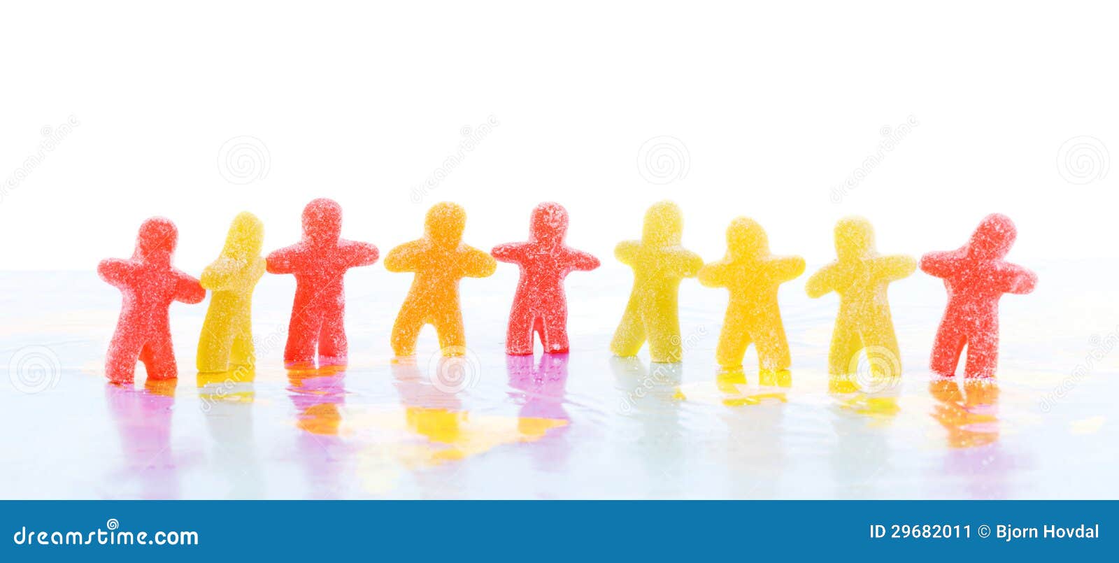 Colorful jelly people stock image. Image of group, color - 29682011