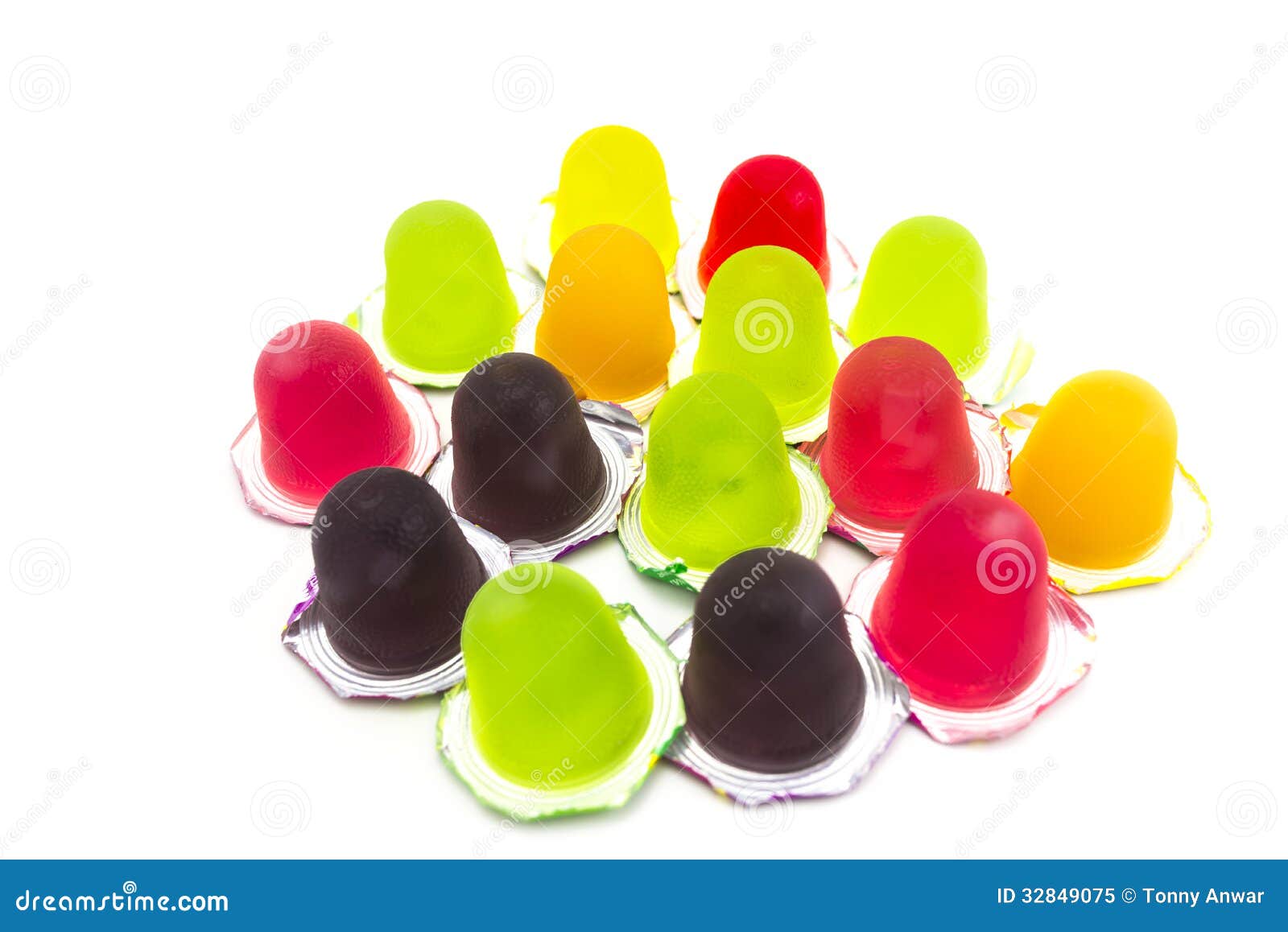 Colorful Jelly Candy Background Royalty-Free Stock Photo ...