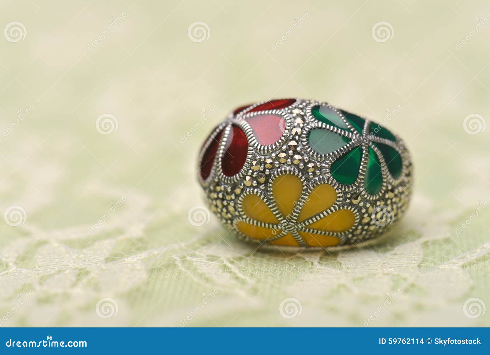 Colorful jewel stock photo. Image of yellow, design, reflection - 59762114