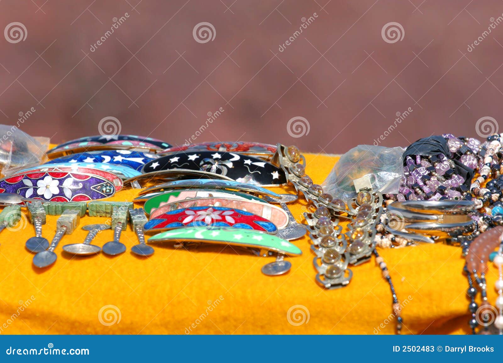 Colorful Jewelry stock image. Image of orange, stones - 2502483
