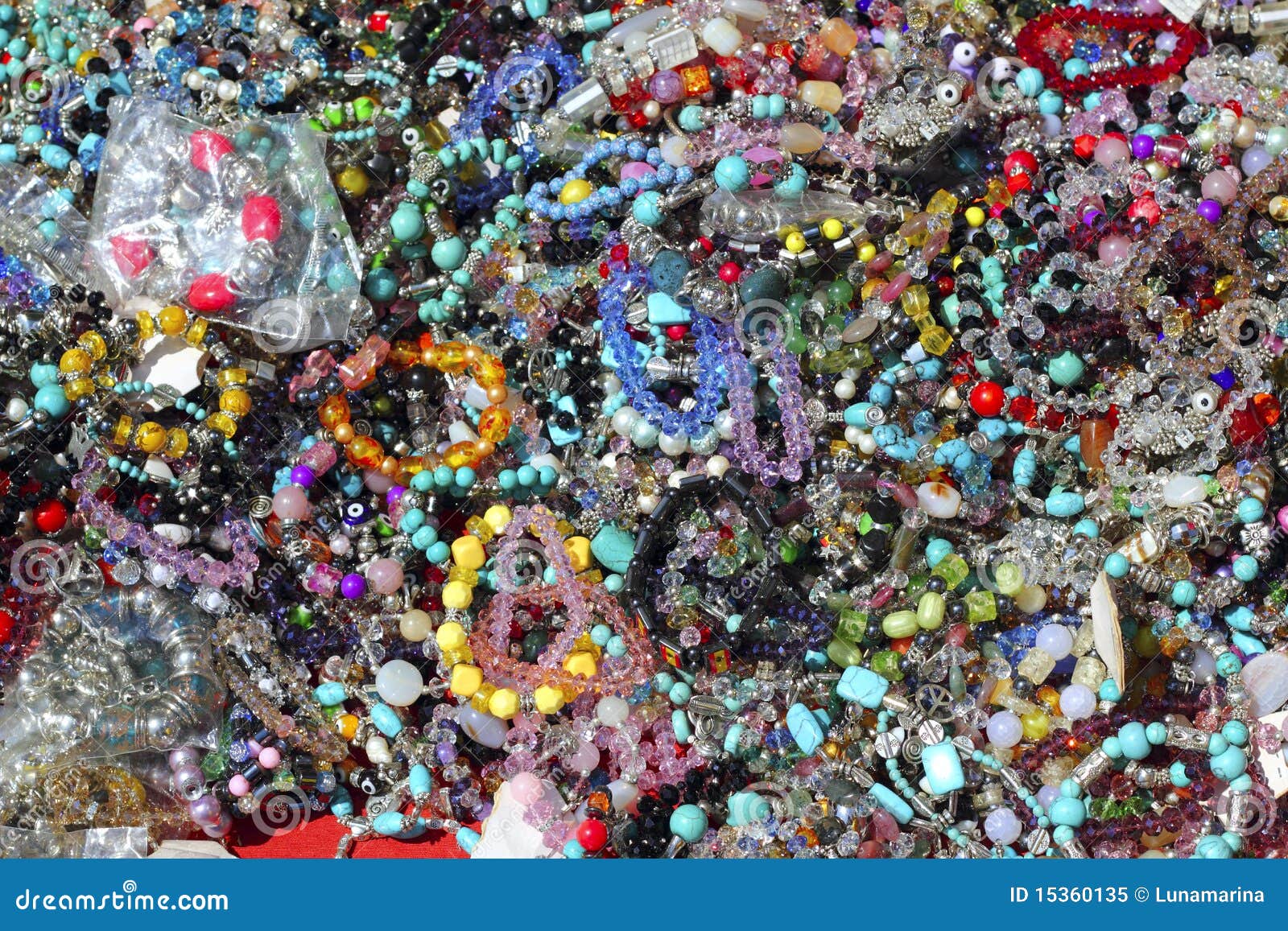 Colorful Jewelry Pattern Texture Macro Many Colors Stock Image - Image ...