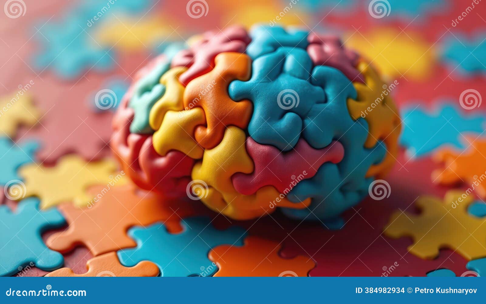 One Brain Represents A Healthy Brain, Colorful Still Lifes, Beeple ...