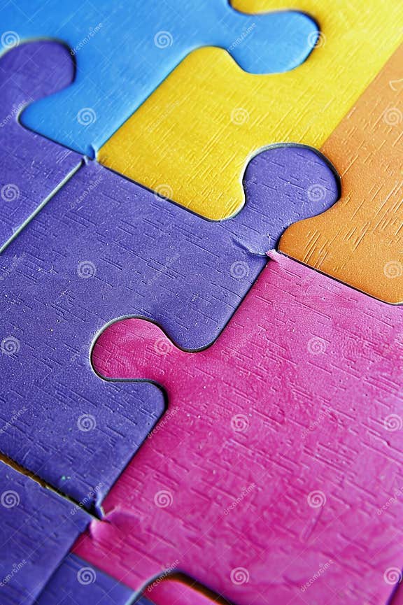 Colorful Jigsaw Puzzle Unity Symbolizing Teamwork in an Engaging ...