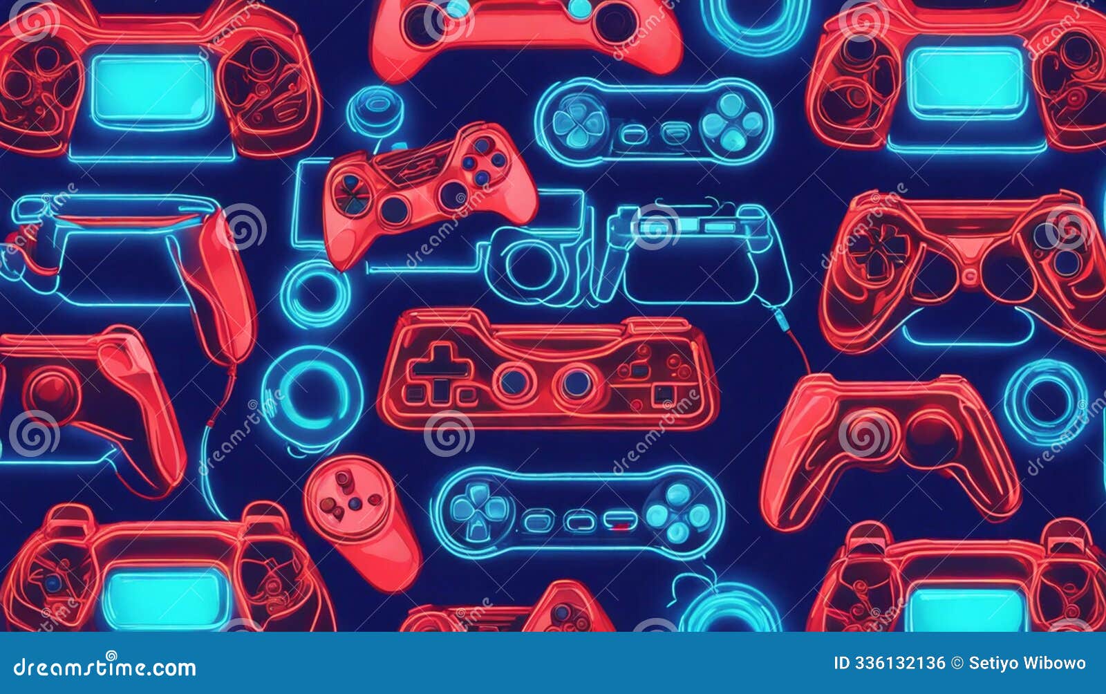 Colorful Joystick Image HD Background Stock Photo - Image of gaming ...