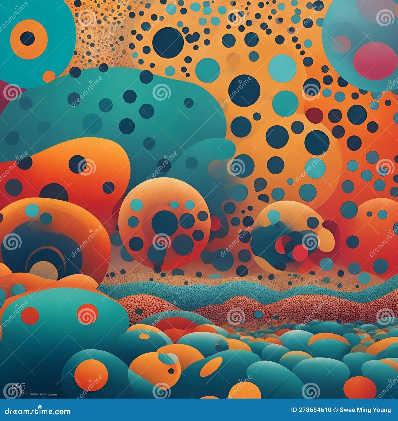 Twirling And Spinning Optical Illusion Effects In Black And Whit ...