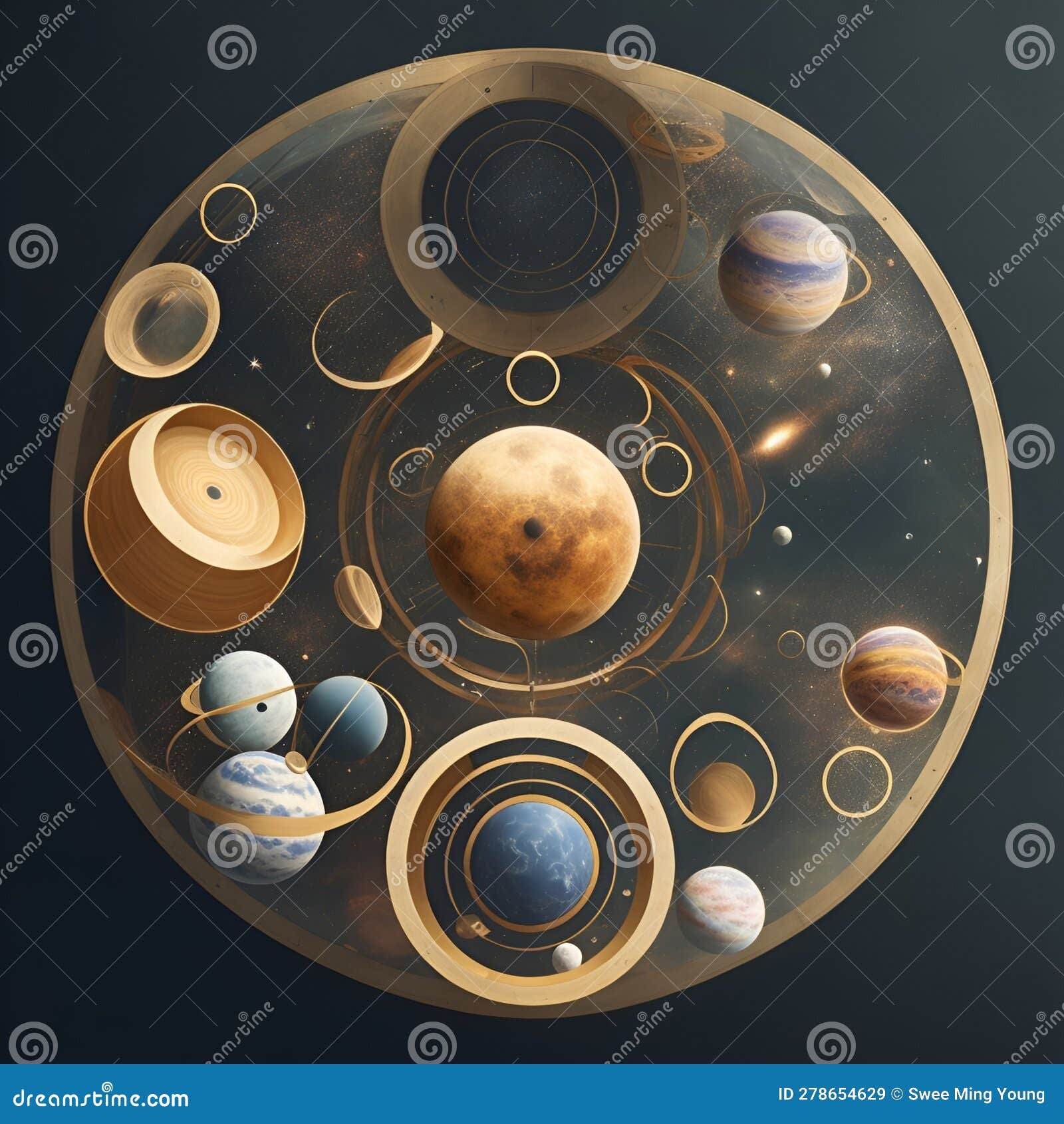 Twirling And Spinning Optical Illusion Effects In Black And Whit ...