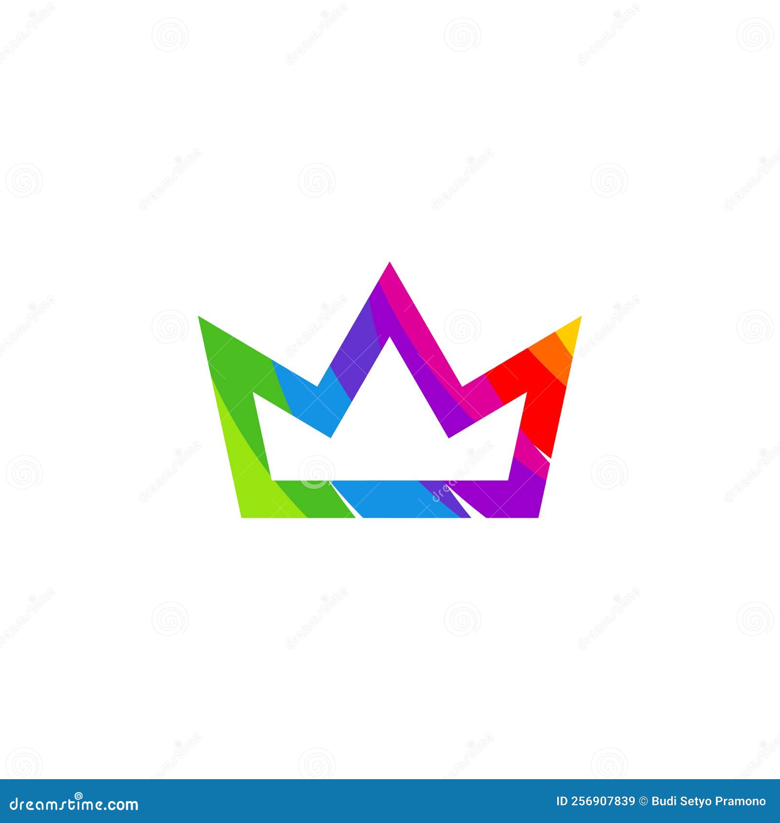 Colorful King Logo Template Design Vector, Emblem, Design Concept ...