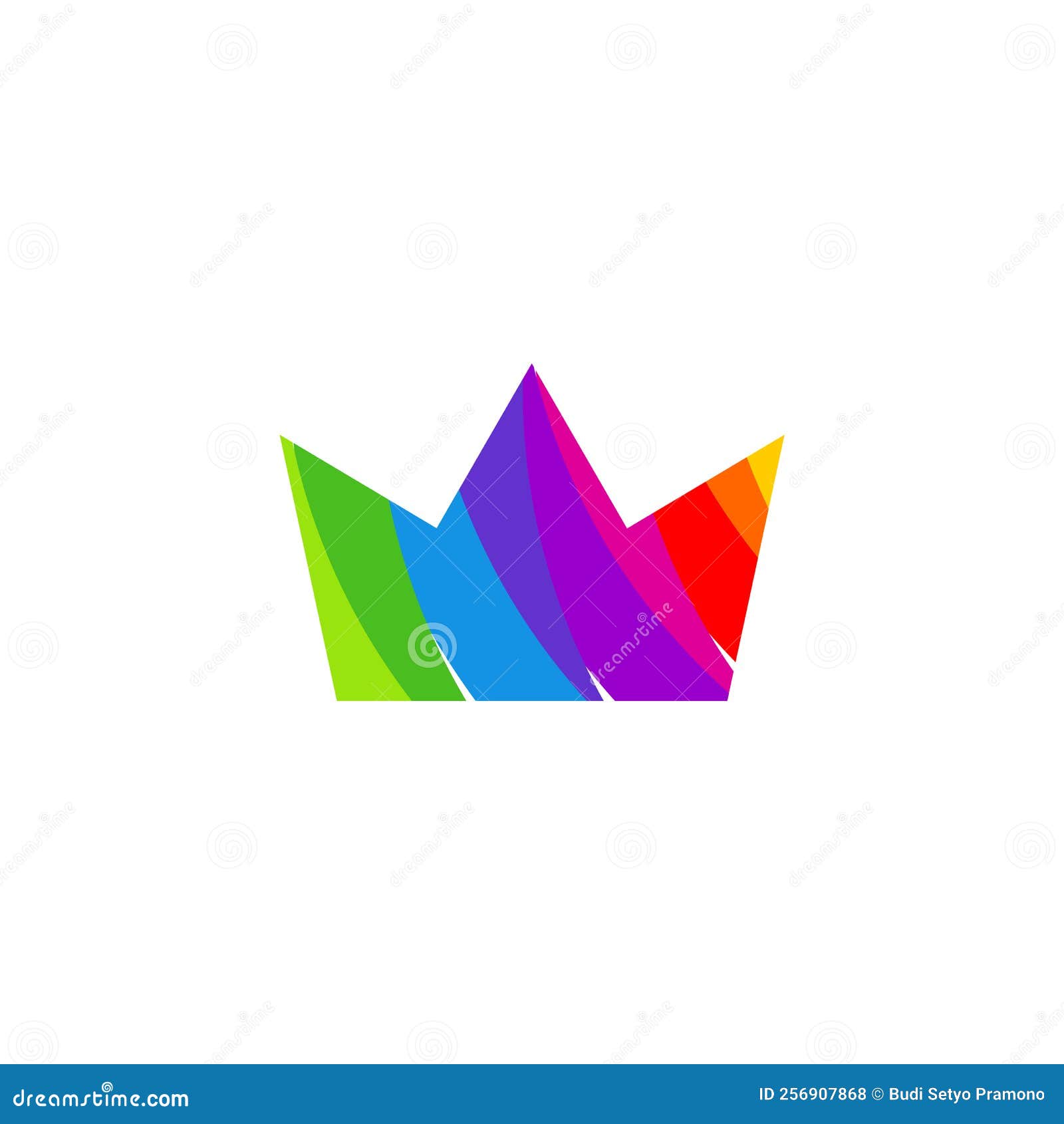 Colorful King Logo Template Design Vector, Emblem, Design Concept ...
