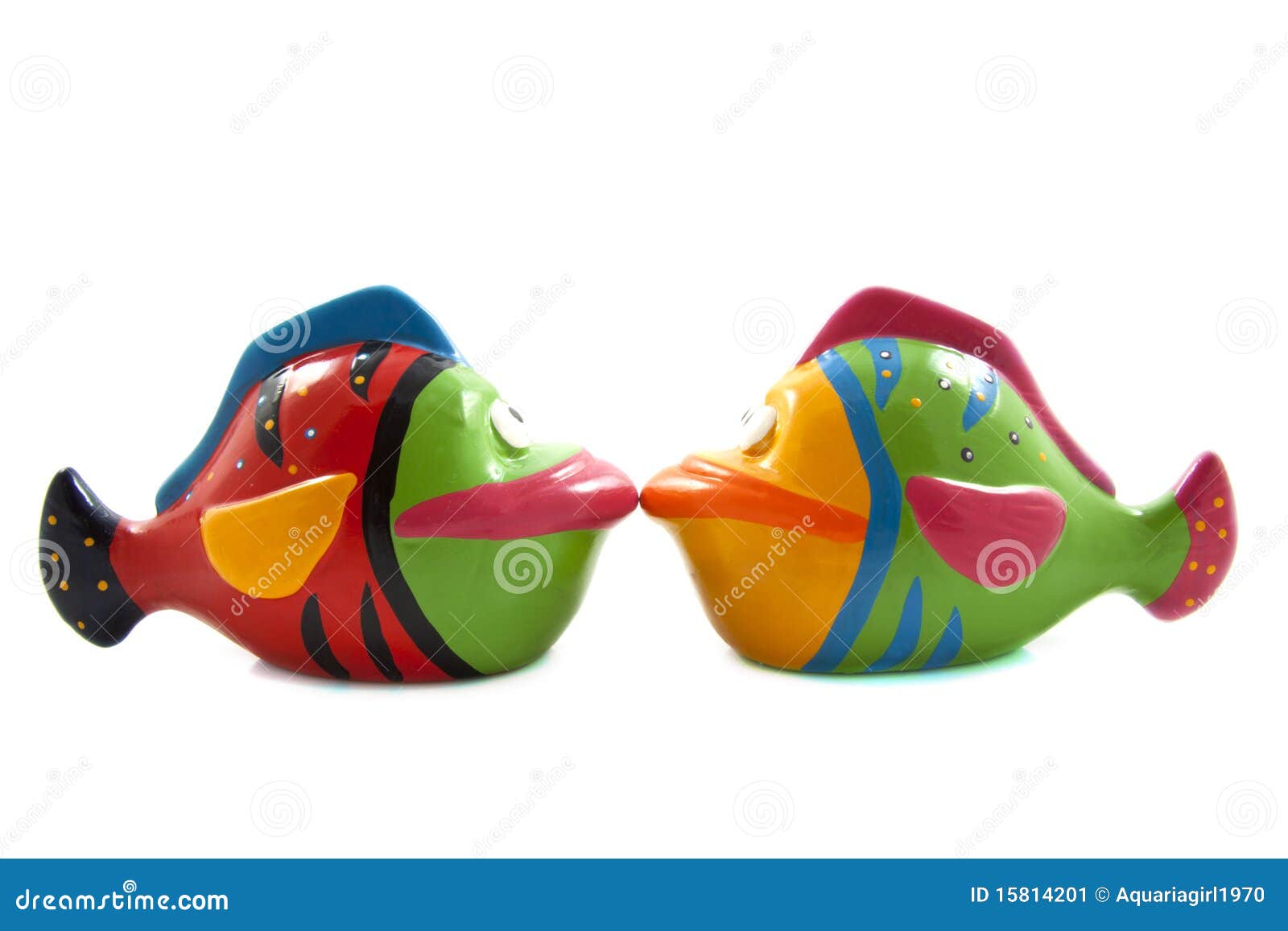 Colorful kissing fish stock image. Image of diving, kiss - 15814201