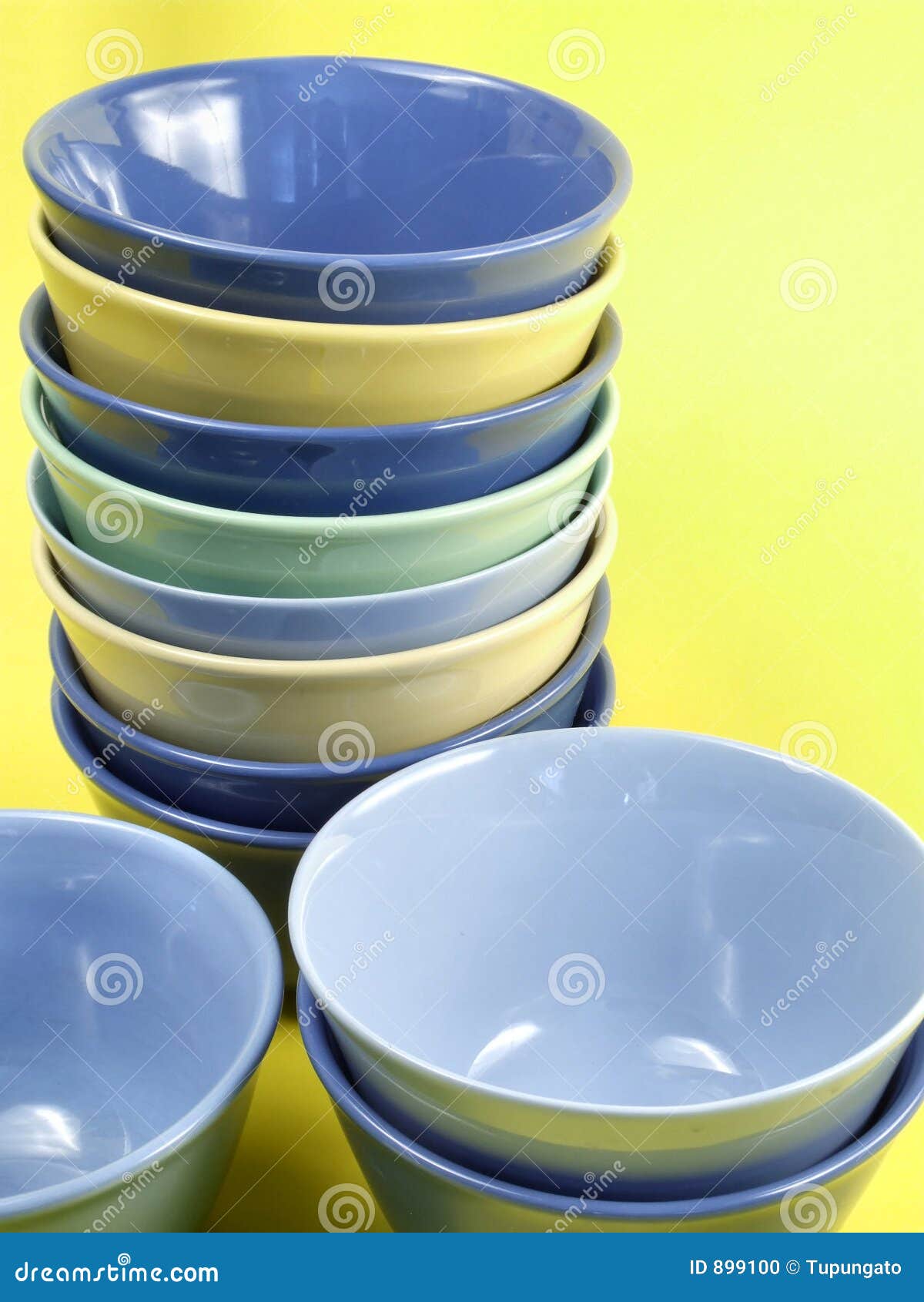Colorful kitchen bowls stock photo. Image of appliance - 899100
