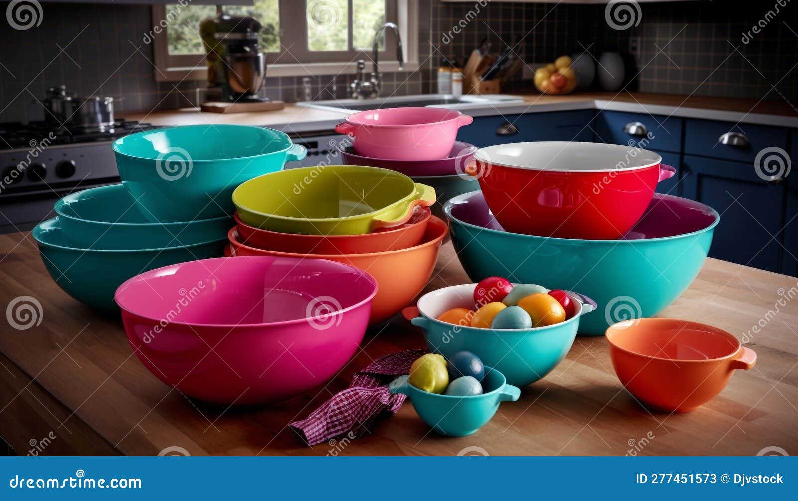 Colorful Kitchenware Collection Brightens Up Domestic Life Generated by ...