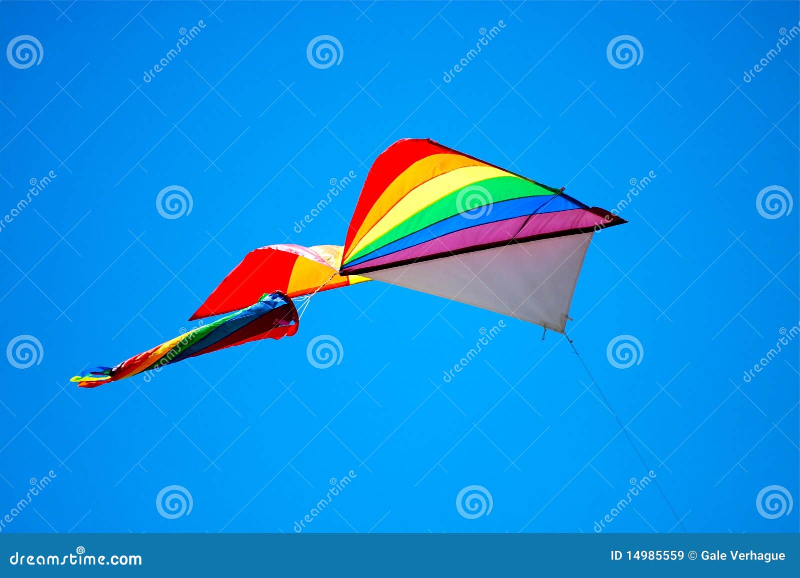 Colorful Kite stock image. Image of bright, colorful - 14985559