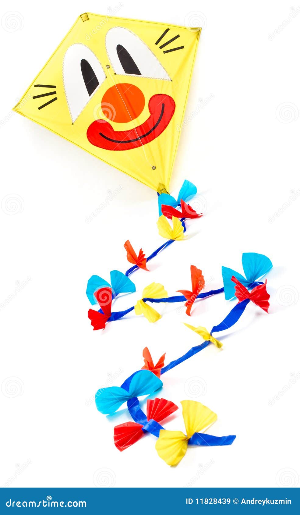 Colorful Kite Isolated on White Stock Image - Image of kite, isolated ...